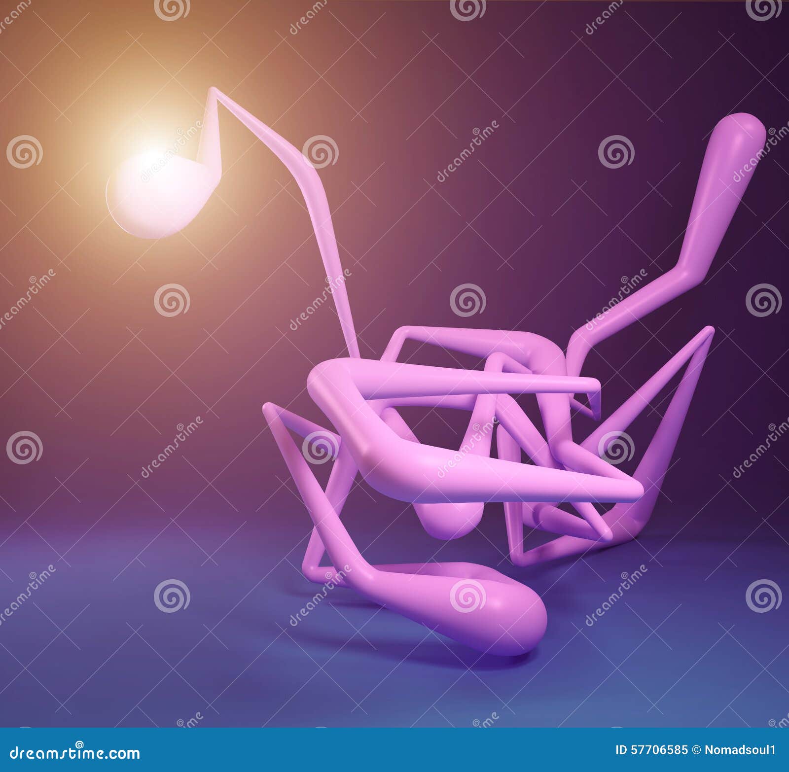 Pink Sparkling Abstract Lines Stock Illustration - Illustration of ...