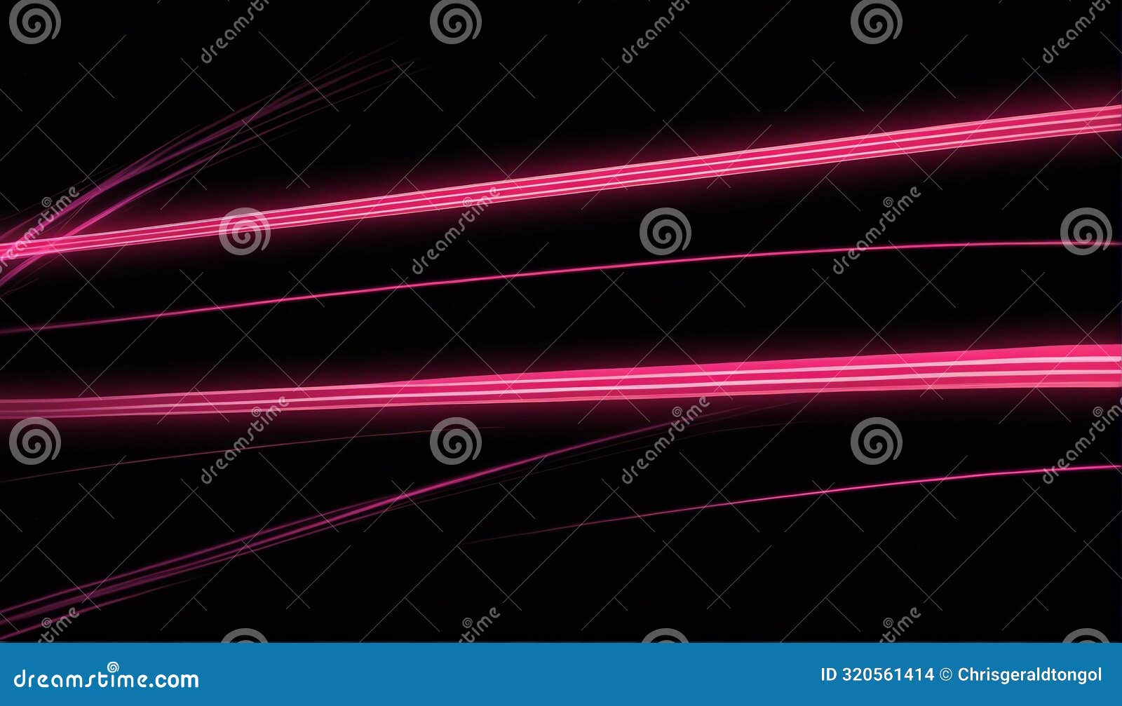 Pink Speed Line Motion Effect on Plain Black Ai Generated Stock ...