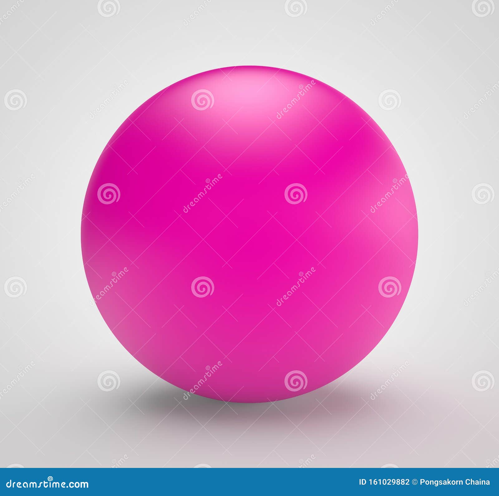 Pink Sphere Influence Stock Illustration | CartoonDealer.com #77679433