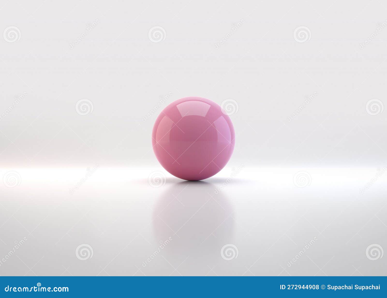Pink Sphere with Shadow. Ball Stock Illustration - Illustration of ...