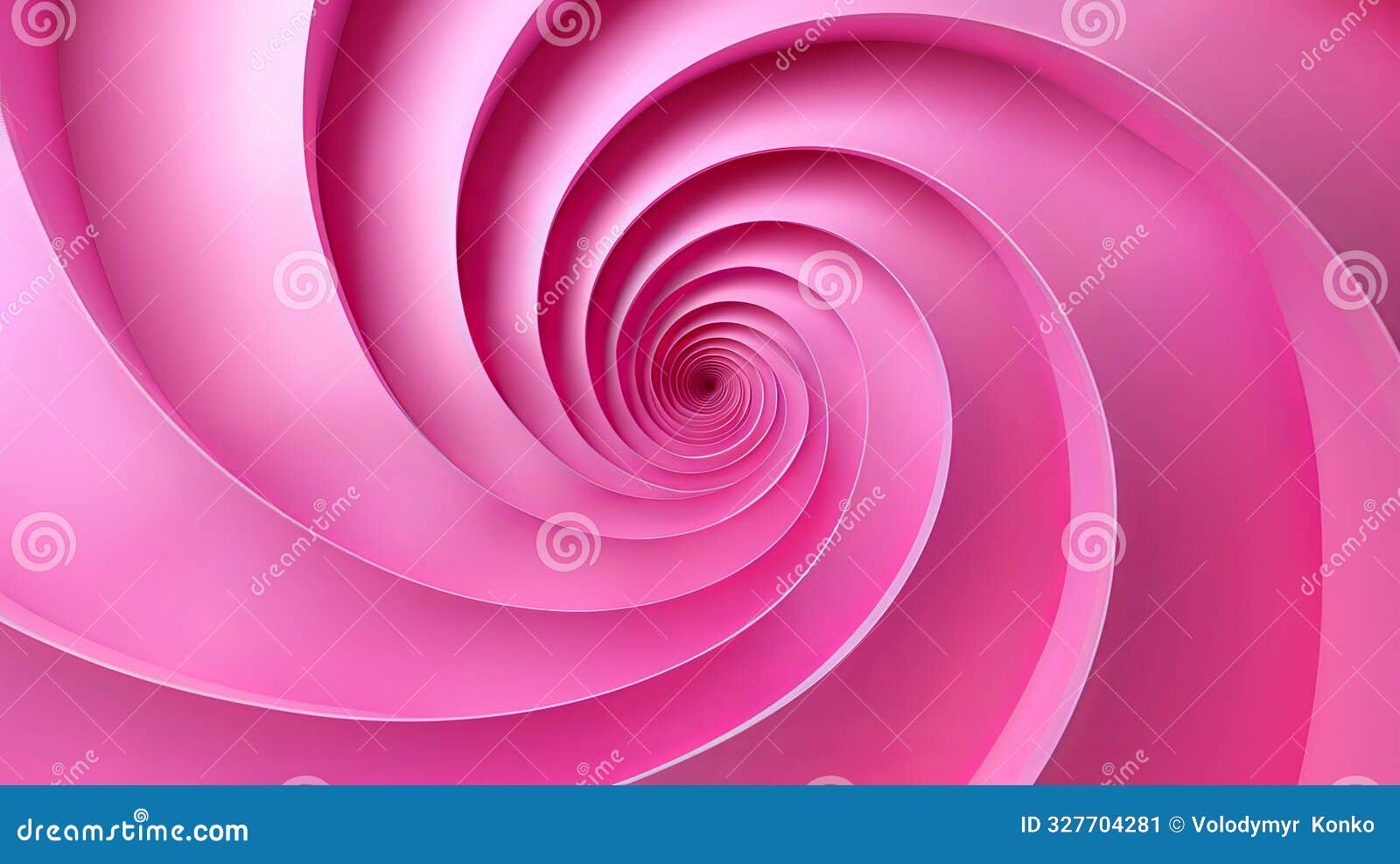 Pink Spiral Abstract Background, Swirling Pattern. Modern Art and ...