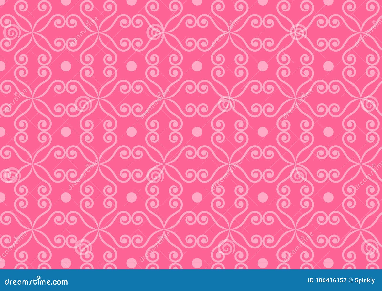 Pink Spiral Pattern Wallpaper for Use with Design Layouts Stock ...