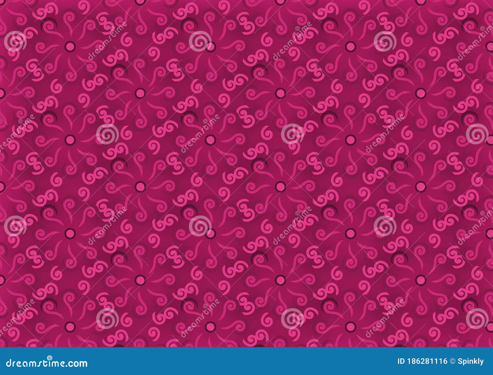 Pink Spiral Pattern Wallpaper for Use with Design Layouts Stock ...