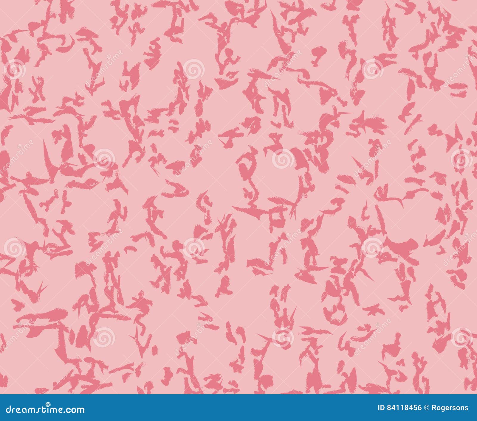 Pink Splatter Distorted Background Stock Illustration - Illustration of ...