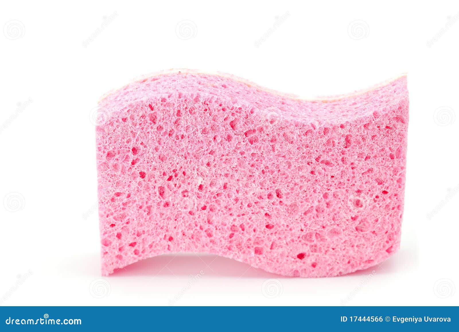Pink Sponge Isolated on White Stock Photo - Image of backgrounds ...