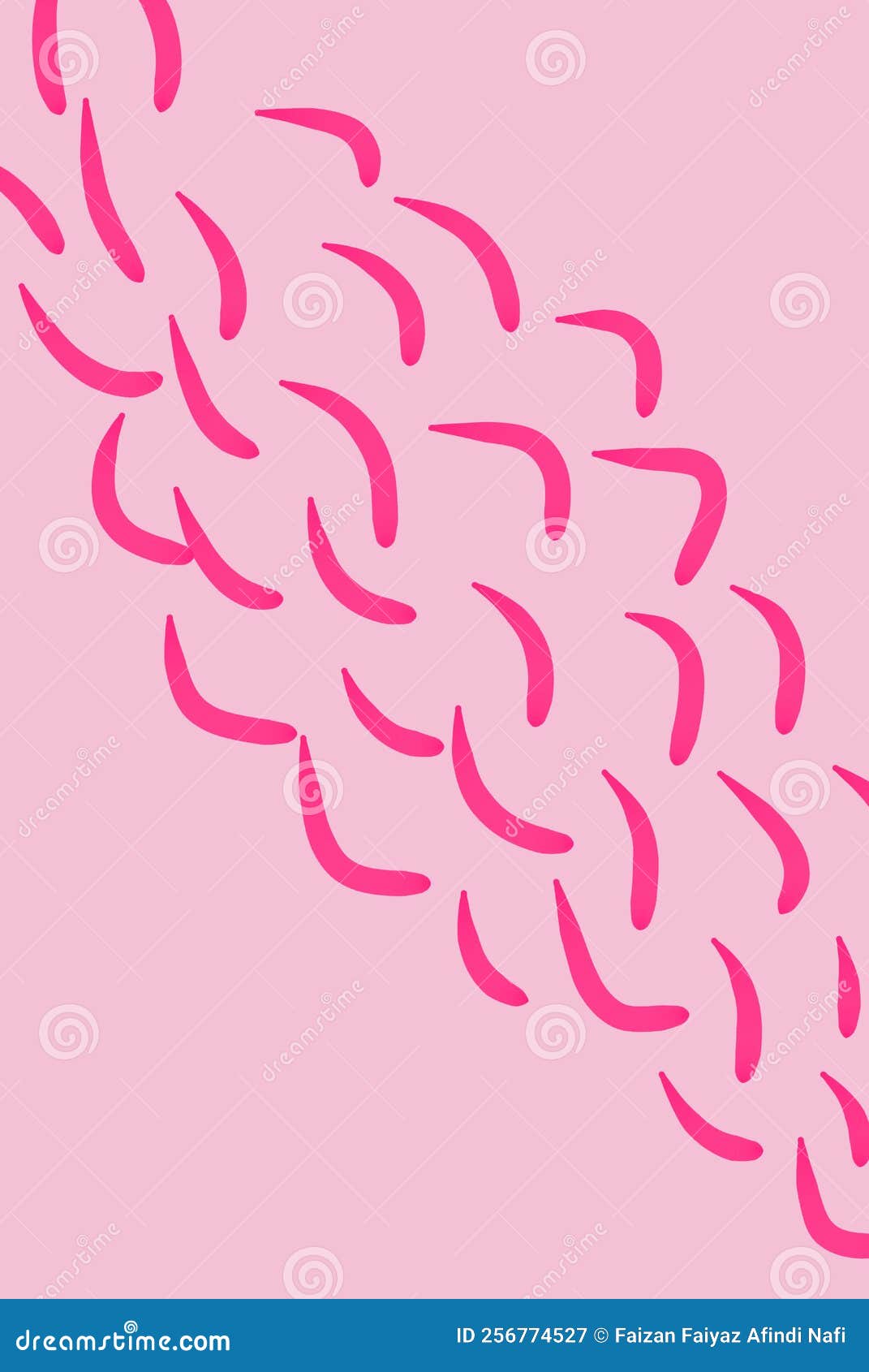 Pink Spots on the Pink Abstract Background Stock Illustration ...