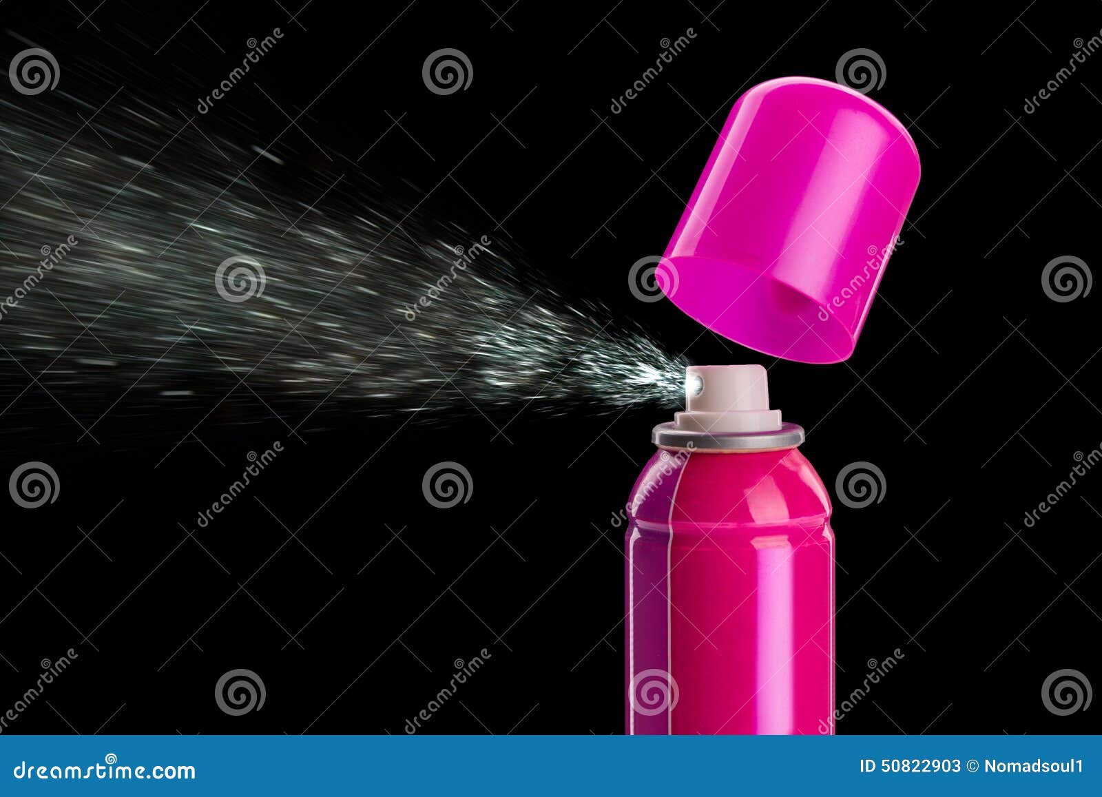 Pink spray aerosol stock image. Image of fumes, cure - 50822903