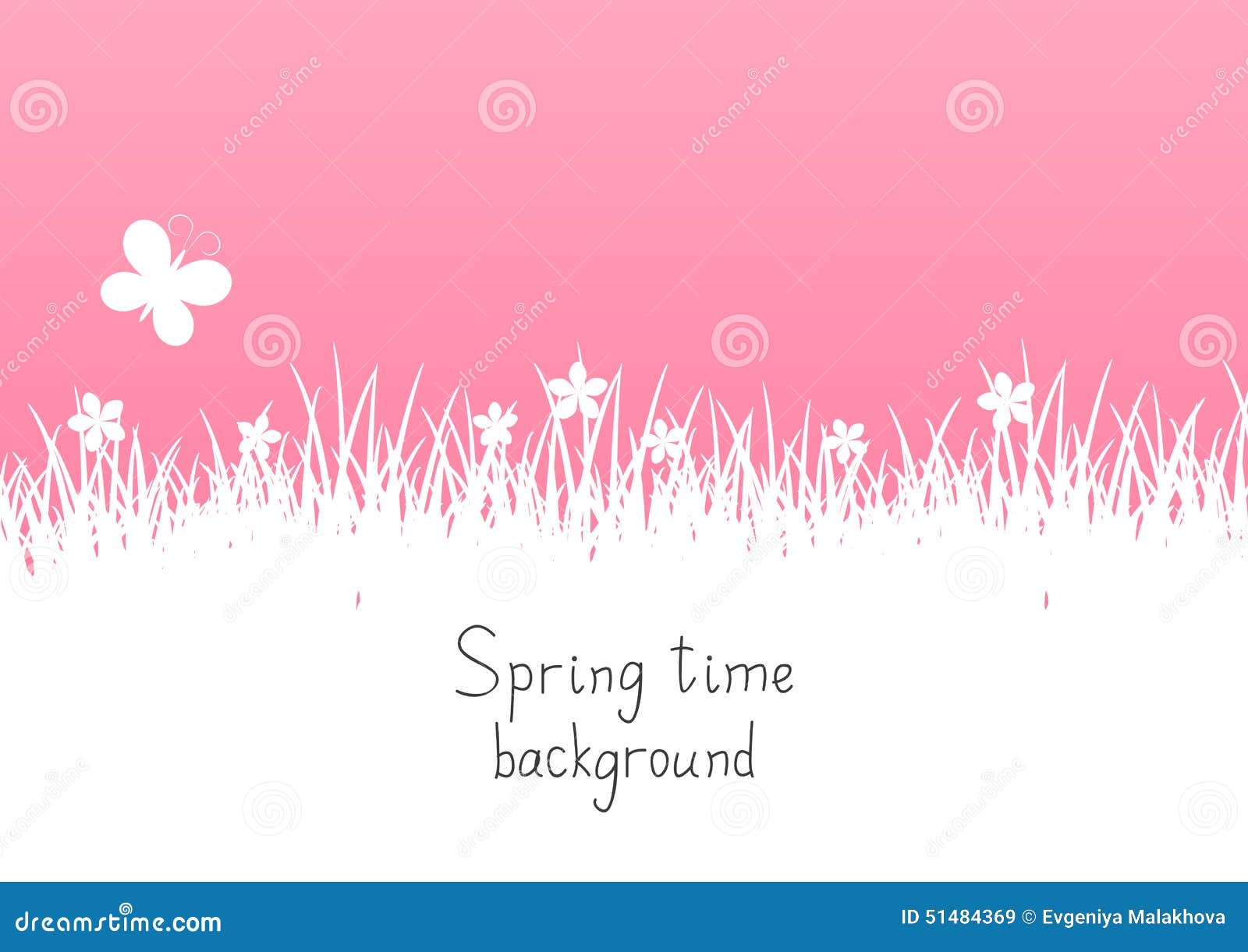 Pink spring background stock vector. Illustration of season - 51484369