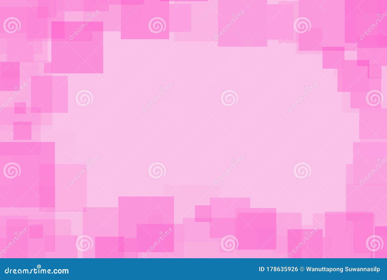 Pink Square Geometric Abstract Background. Pink Rectangle Digital ...