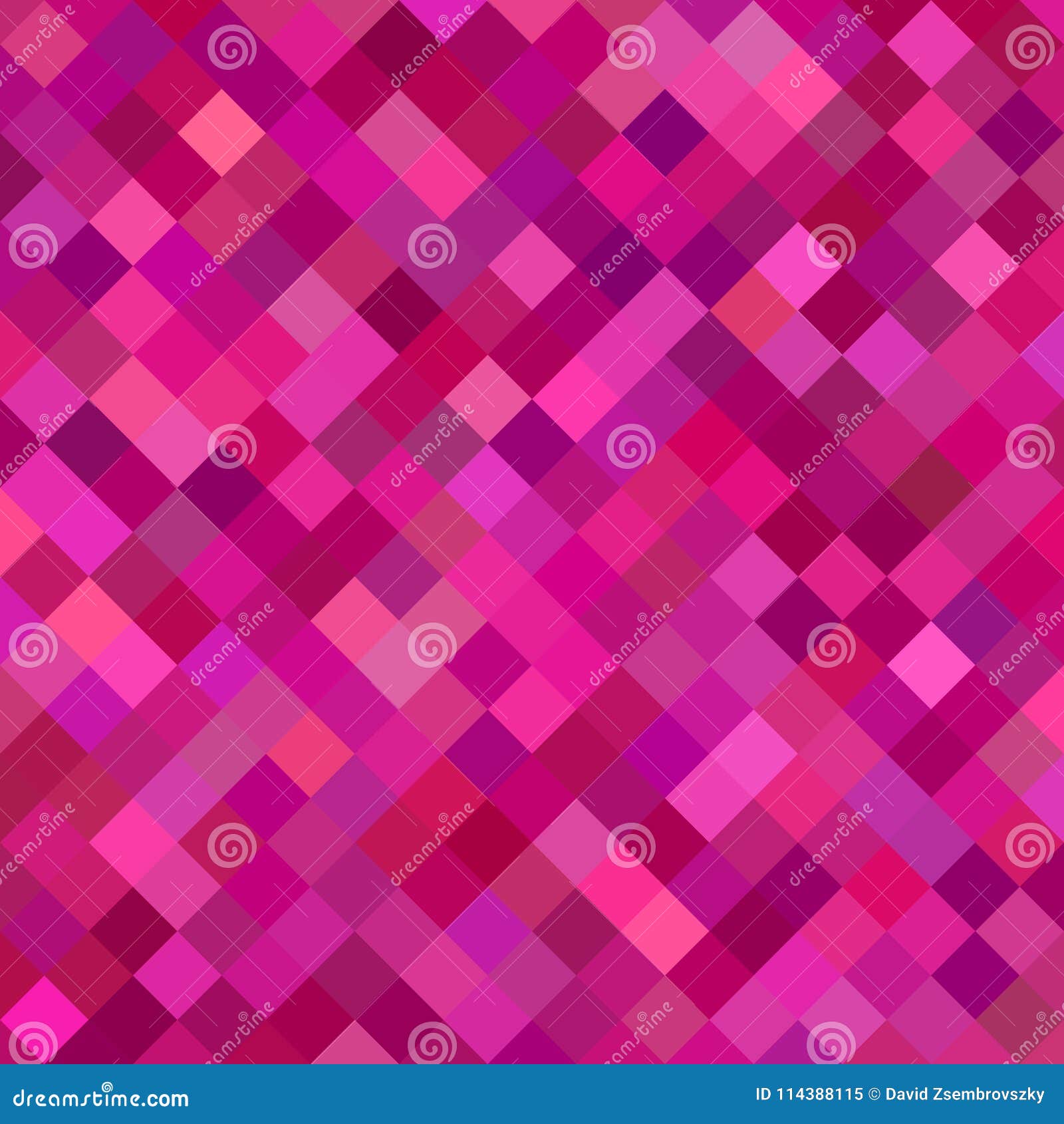 Pink Square Pattern Background Design Stock Vector - Illustration of ...
