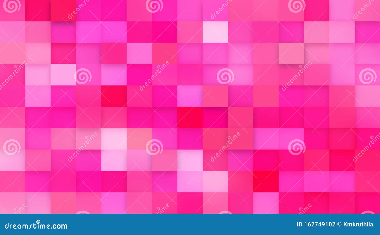 Pink Square Pixel Mosaic Background Stock Vector - Illustration of ...