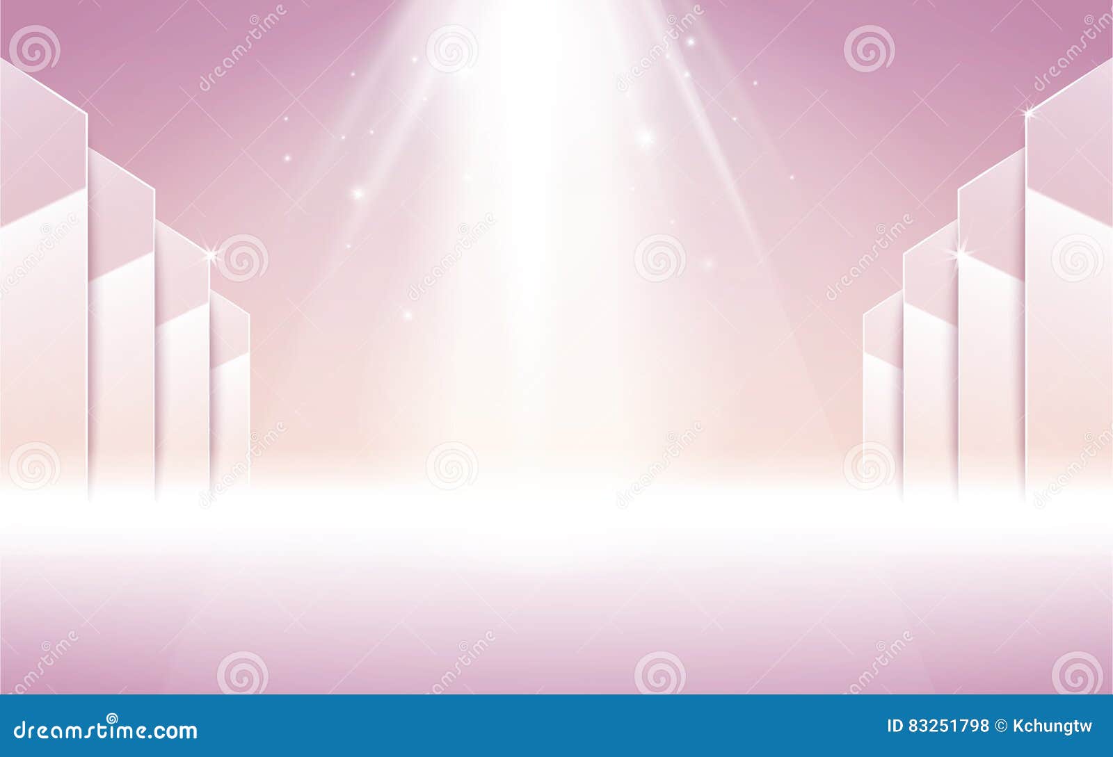 Pink Spotlight Background