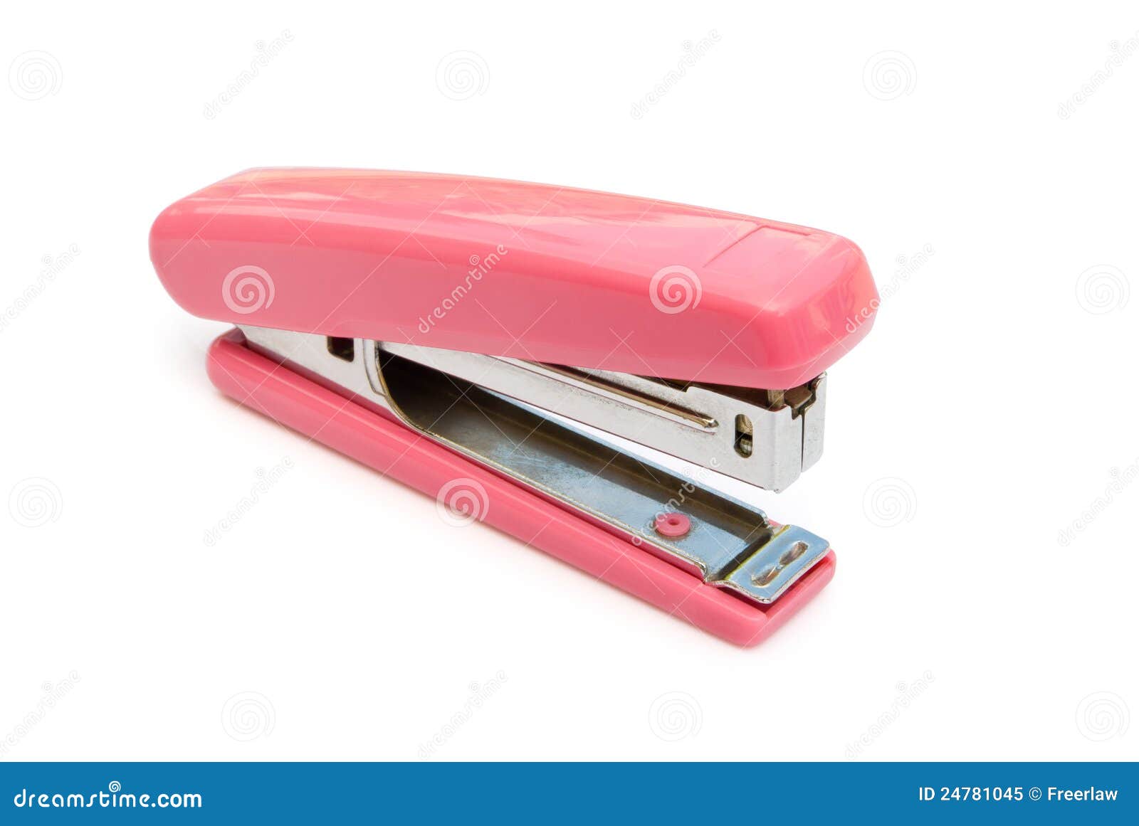Pink stapler stock image. Image of staples, punches, blue - 24781045