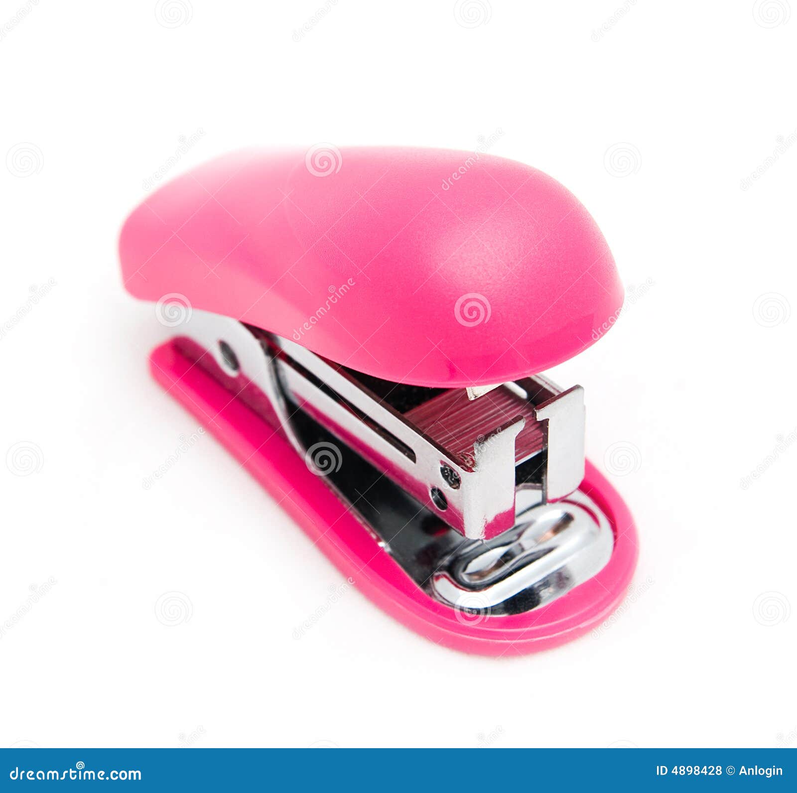 A Pink Stapler With A Pile Of Staplers Stock Image | CartoonDealer.com ...