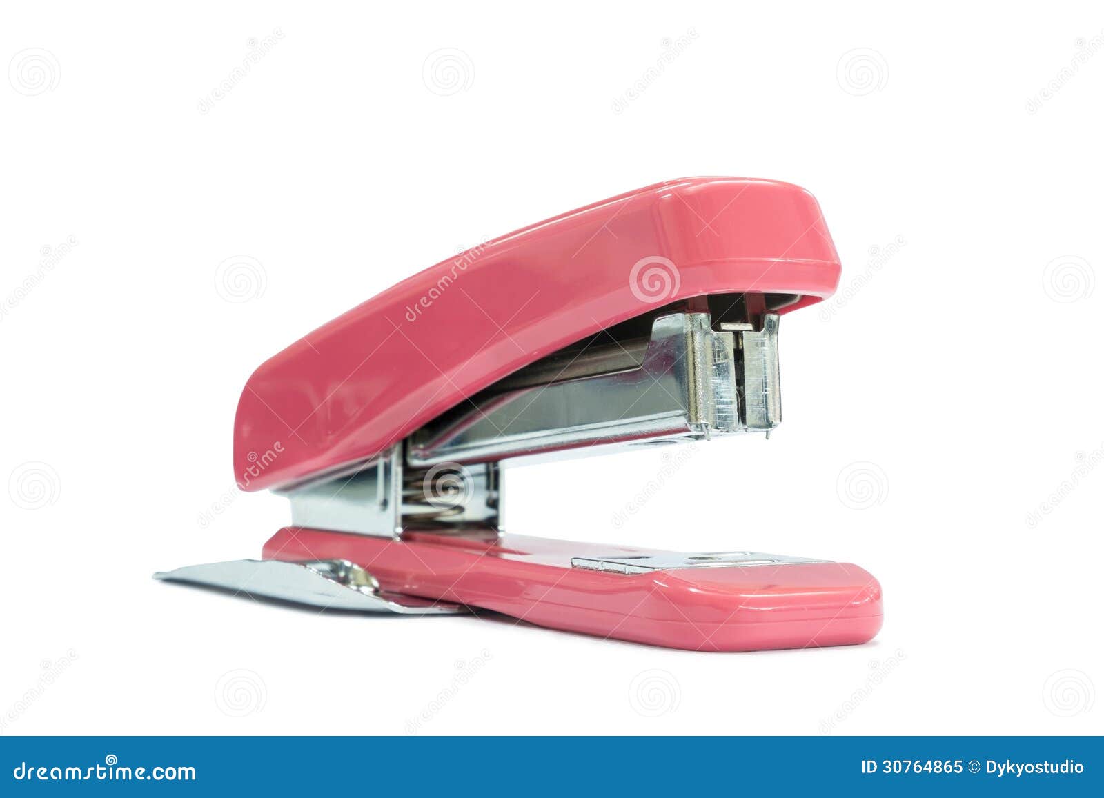A Pink Stapler With A Pile Of Staplers Stock Image | CartoonDealer.com ...