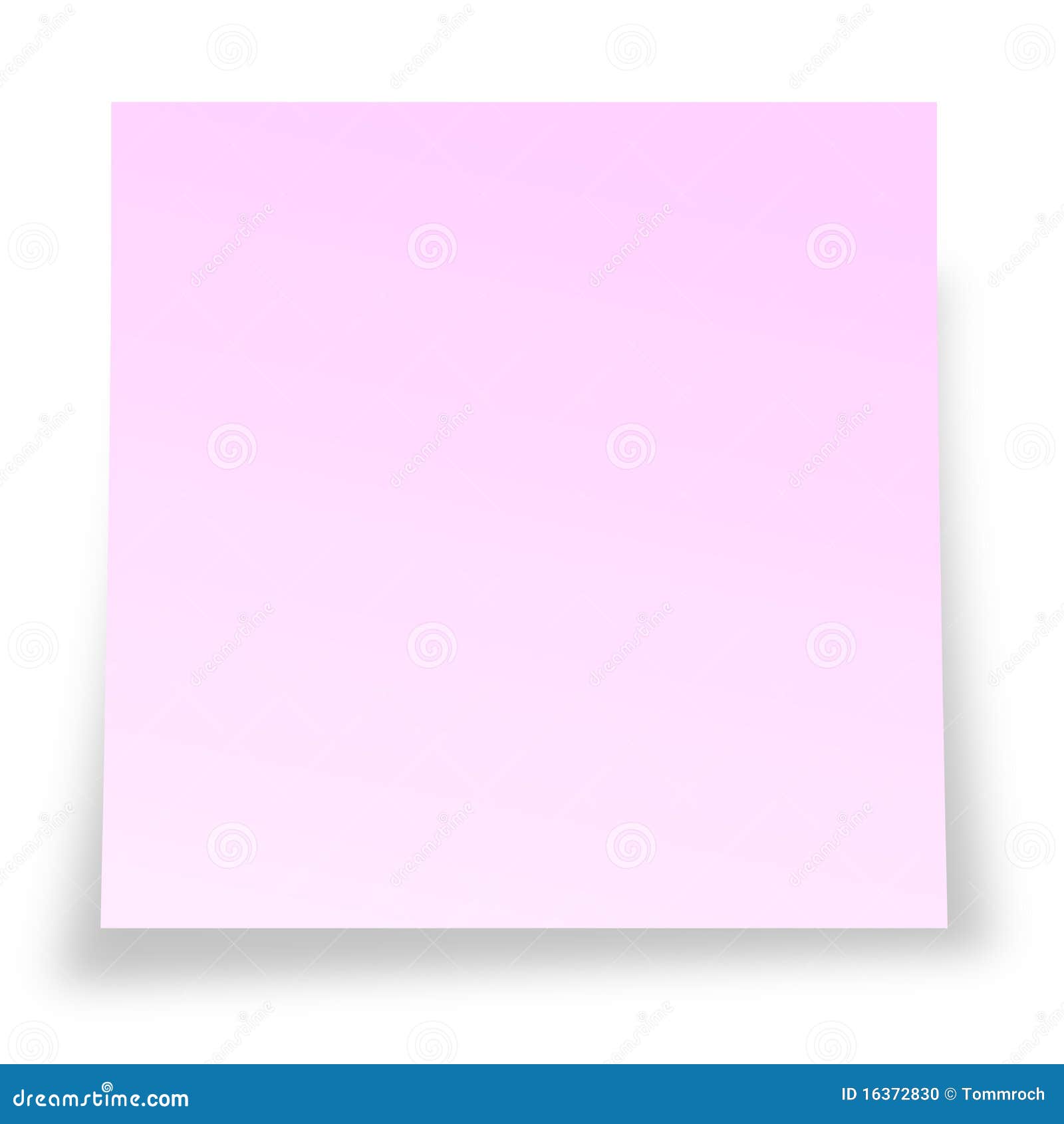 Pink sticky notelet stock illustration. Illustration of agenda - 16372830