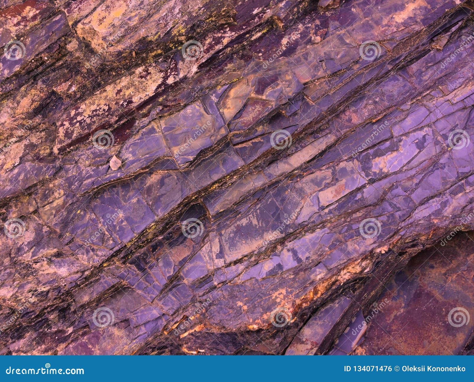 Pink Stone Background, Rock Formation Stock Photo - Image of rough ...