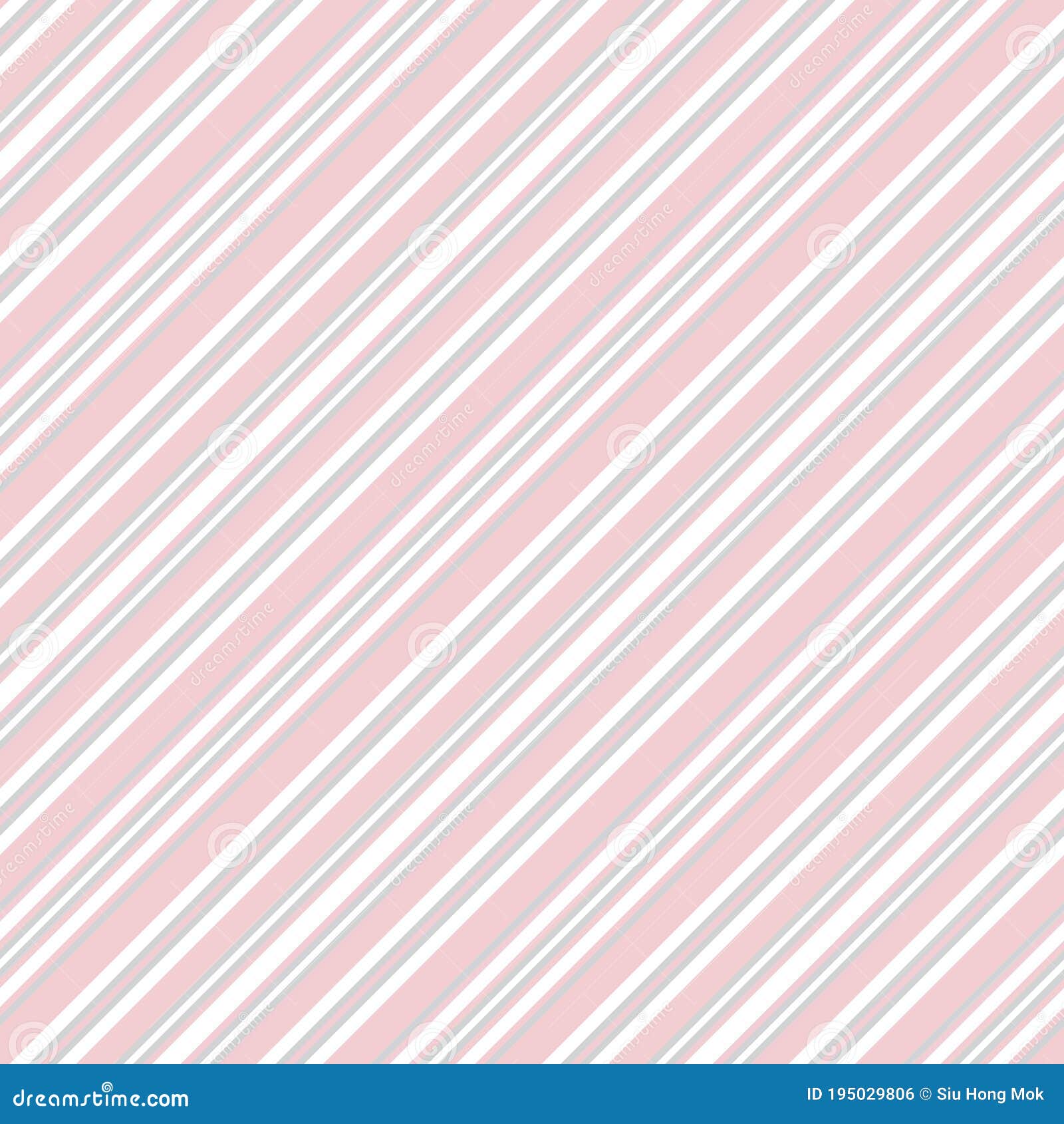 Pink Stripe Seamless Pattern Background in Diagonal Style Stock Vector ...