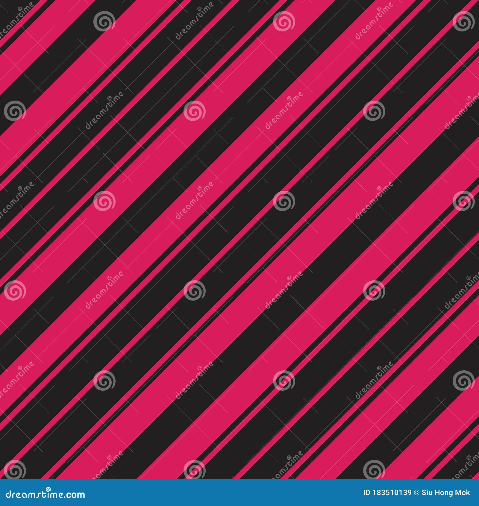 Pink Stripe Seamless Pattern Background in Diagonal Style Stock Vector ...