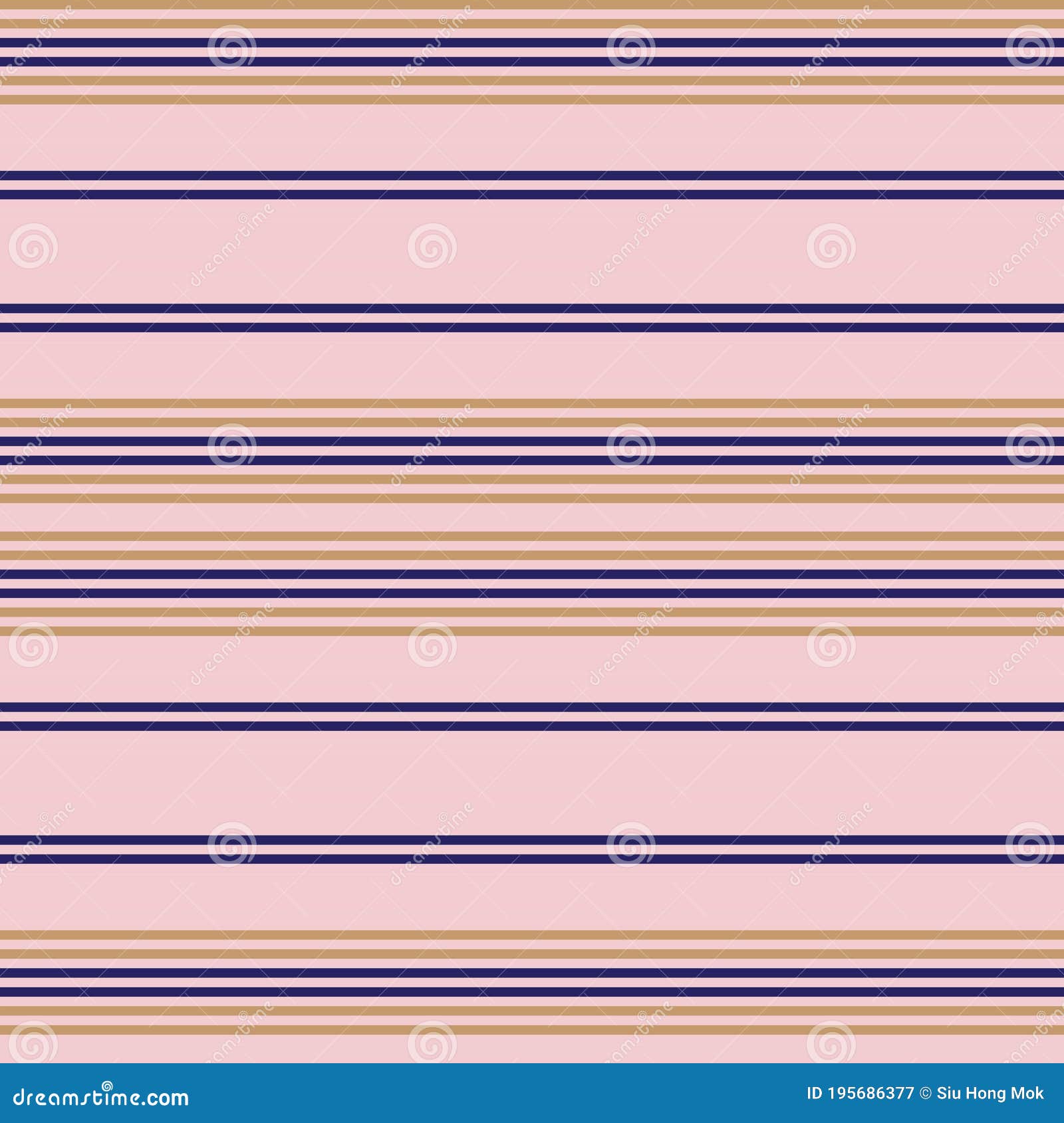 Pink Stripe Seamless Pattern Background in Horizontal Style Stock ...