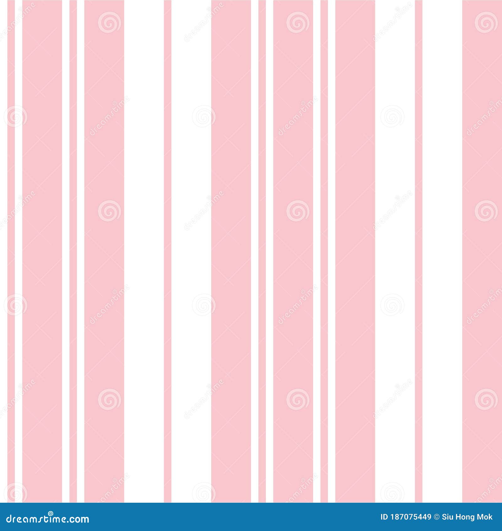 Pink Stripe Seamless Pattern Background in Vertical Style Stock Vector ...