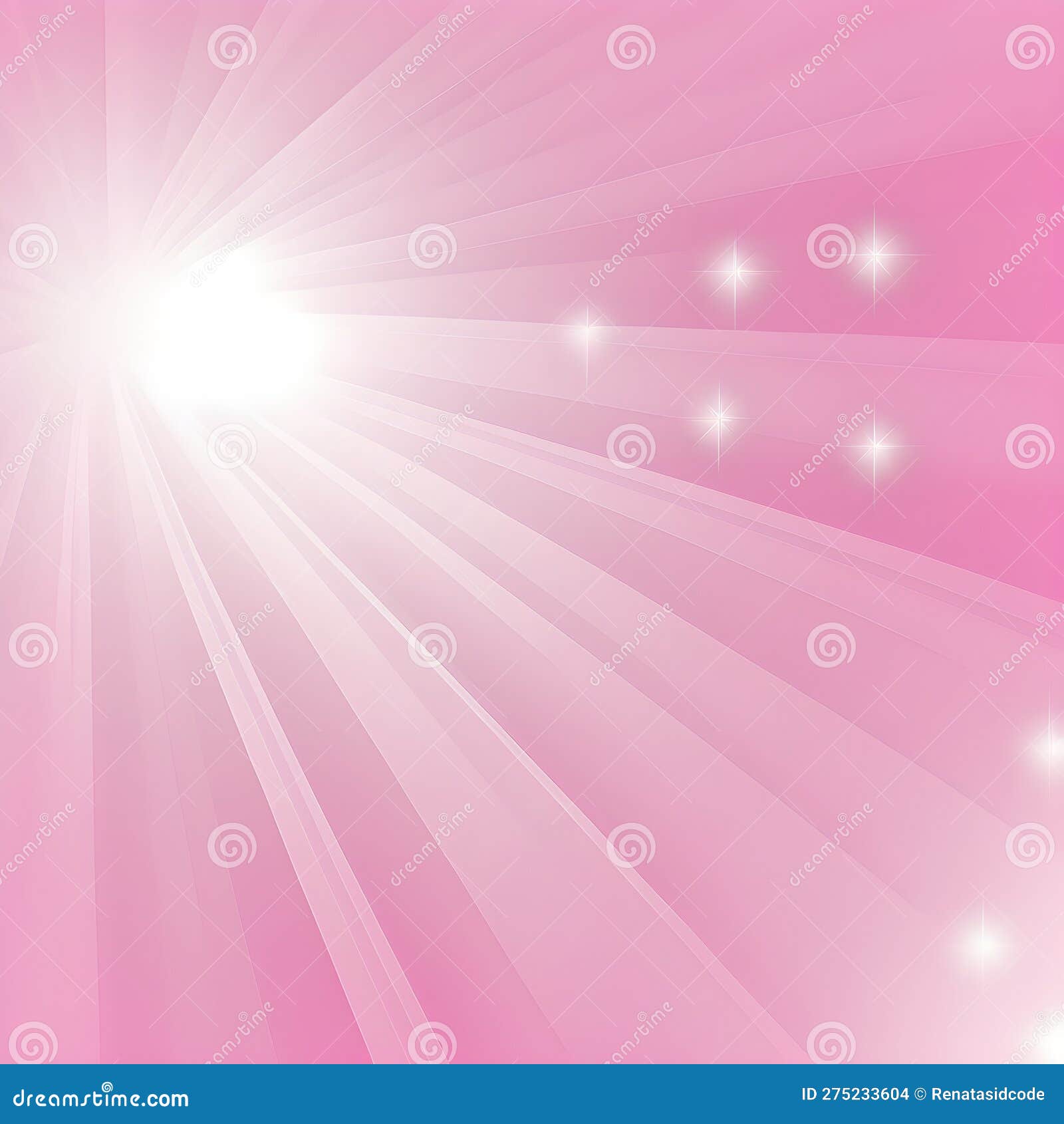 Pink Sun Star Like Vector Light Rays Beaming Graphics Abstract Stock ...