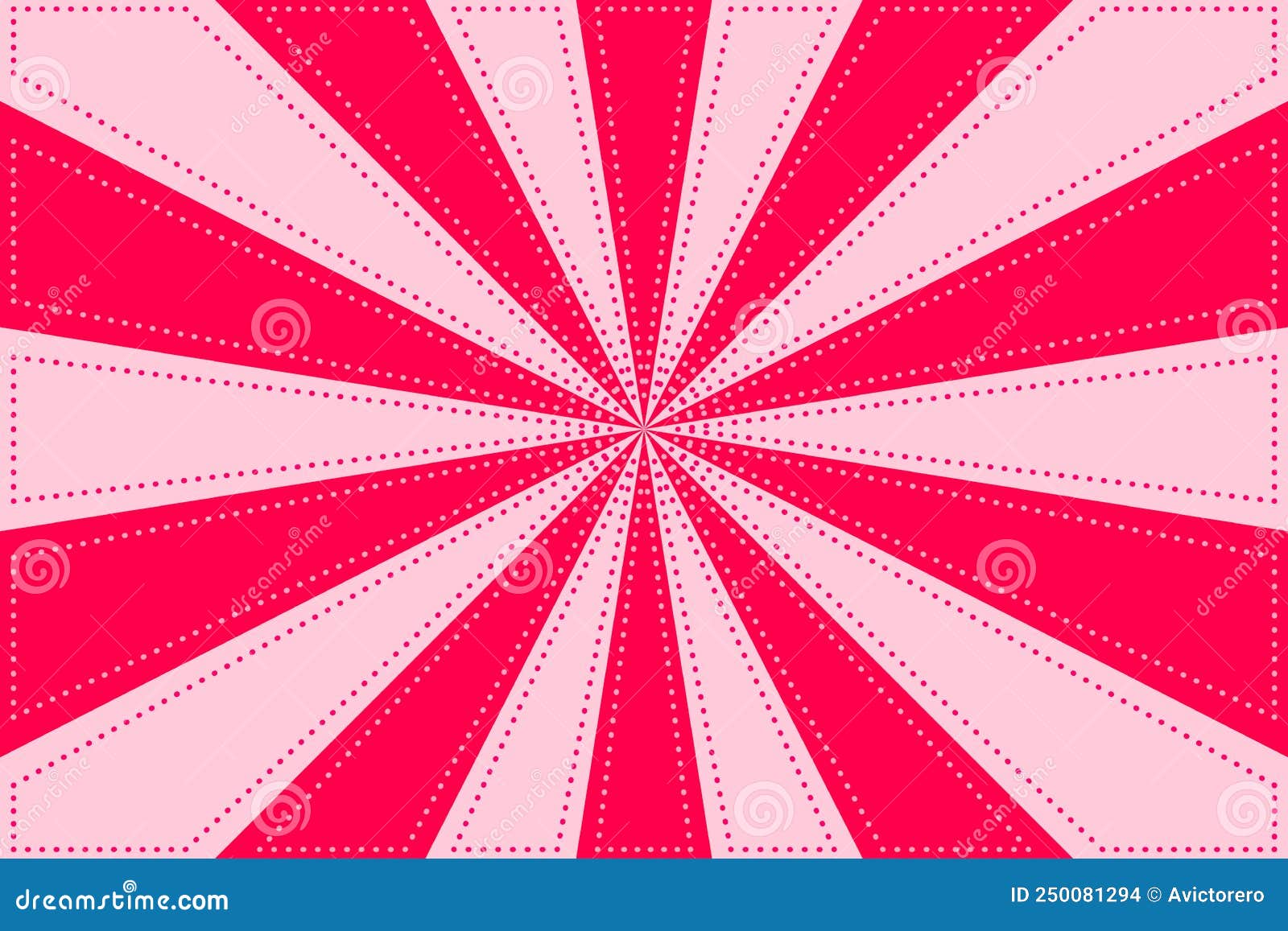 Pink Sunburst Background Stock Image 14544793