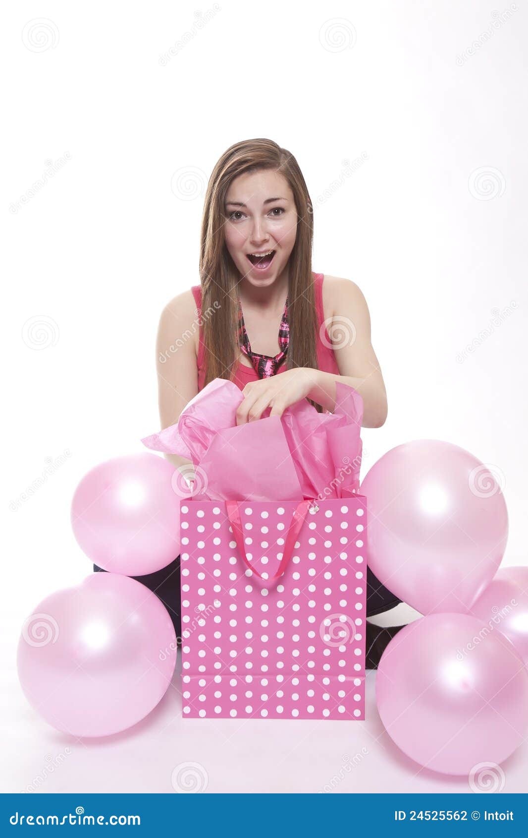 Pink Surprise stock photo. Image of sweet, girly, teen - 24525562