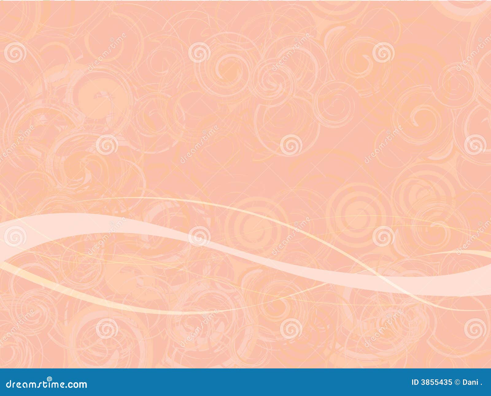Pink Swirly Abstract Background Stock Illustration - Illustration of ...