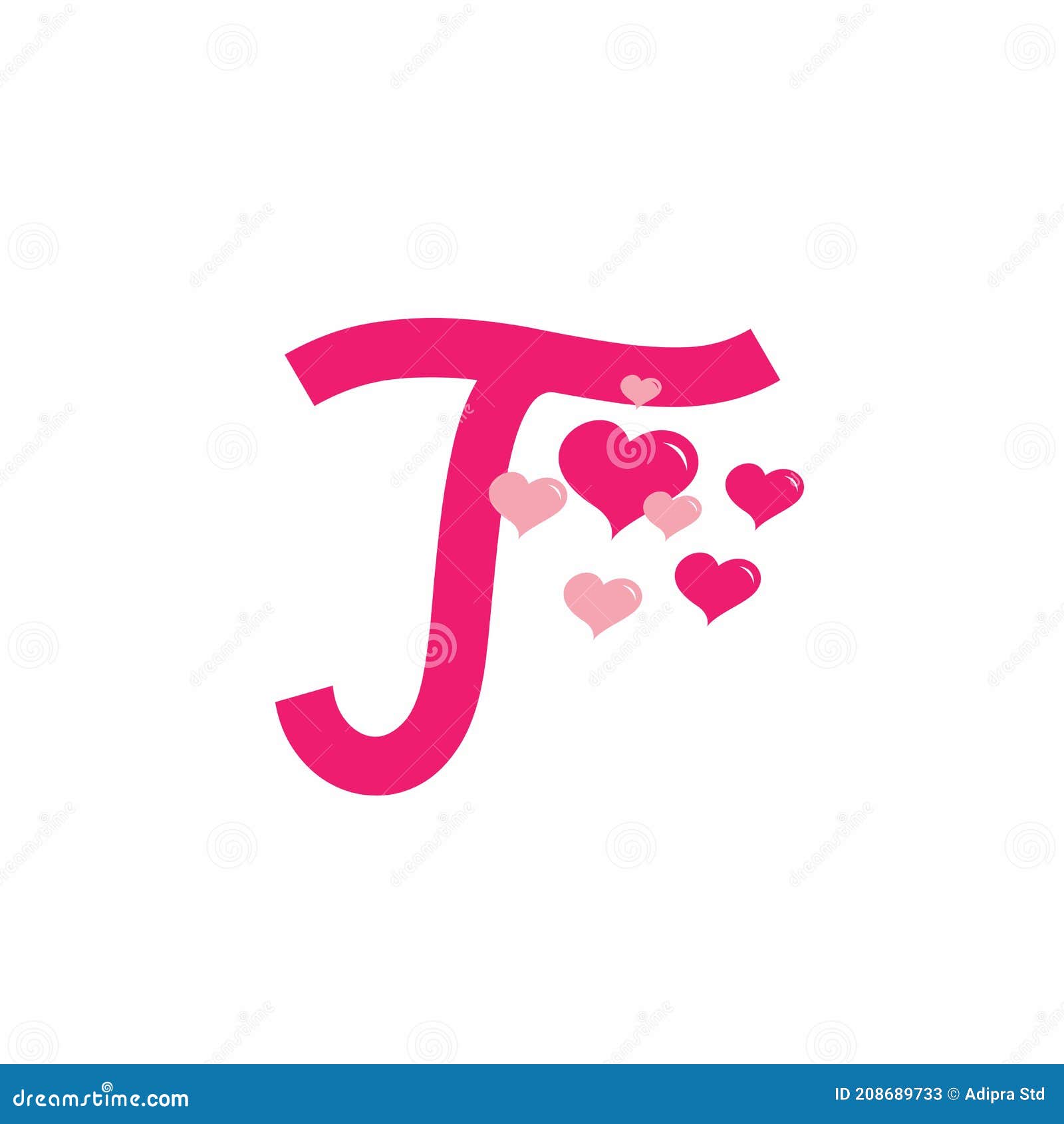 Alphabet T In Love