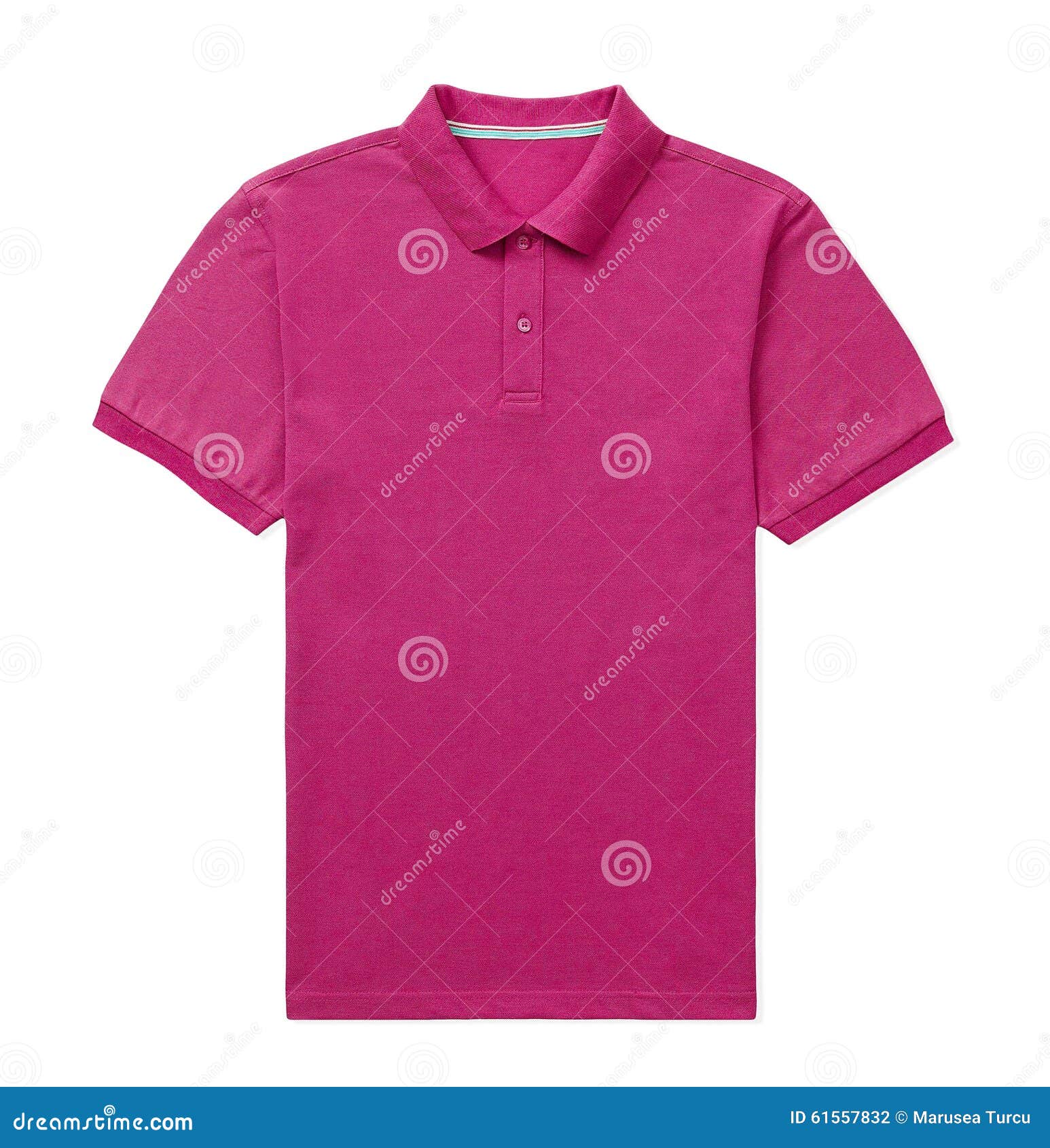 Pink T-shirt isolated stock photo. Image of generic, leisure - 61557832