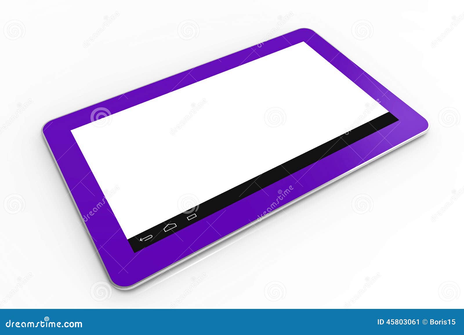 Pink tablet computer stock illustration. Illustration of design - 45803061