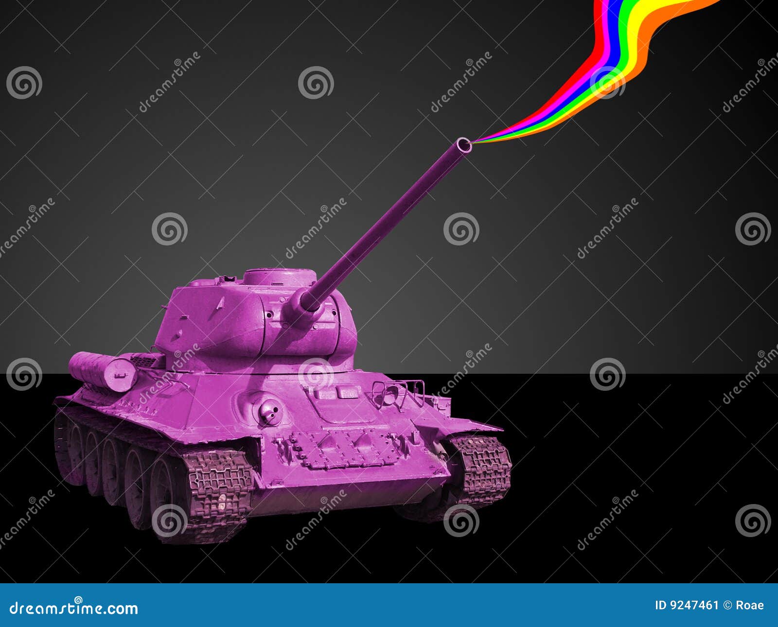 Pink tank stock image. Image of armour, defend, battle - 9247461