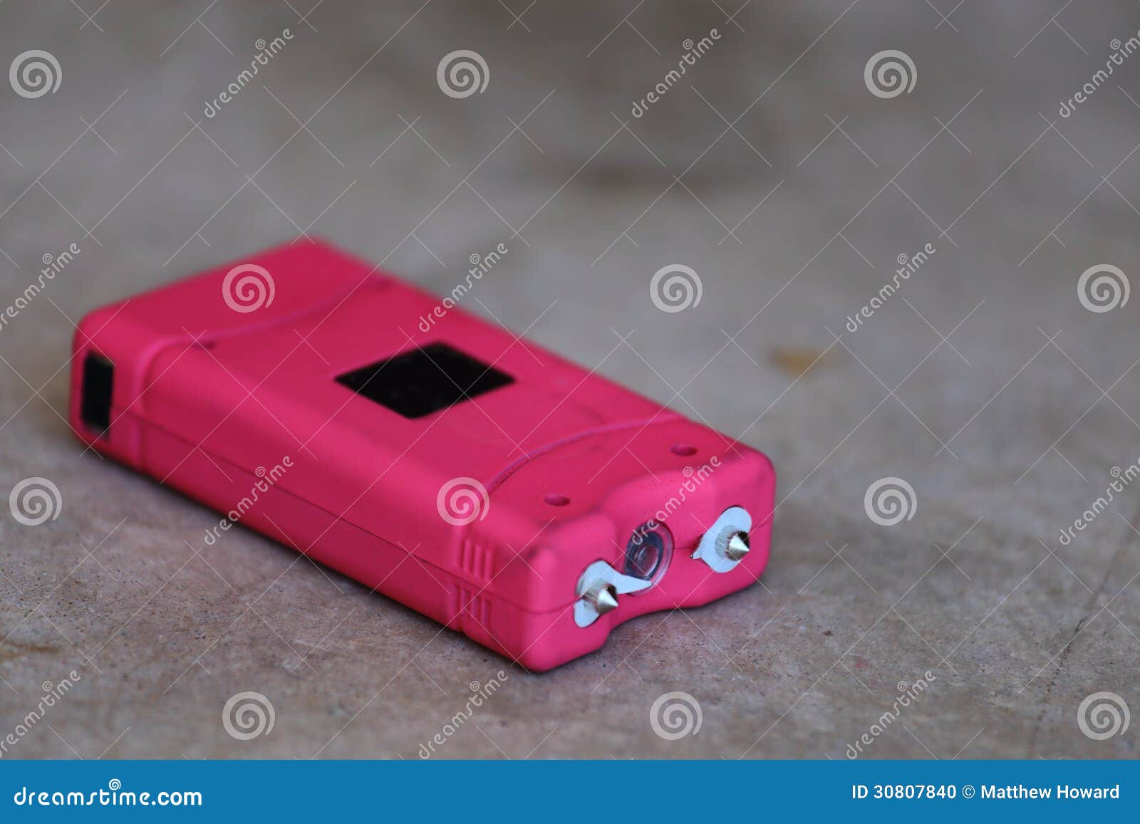 Pink Taser stock photo. Image of power, strong, weapon - 30807840