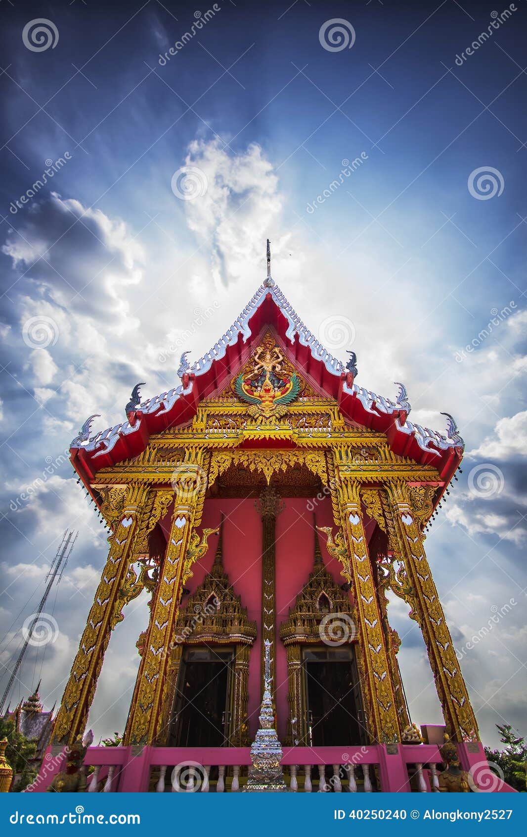 Pink Temple Thailand Stock Images - Download 3,450 Photos