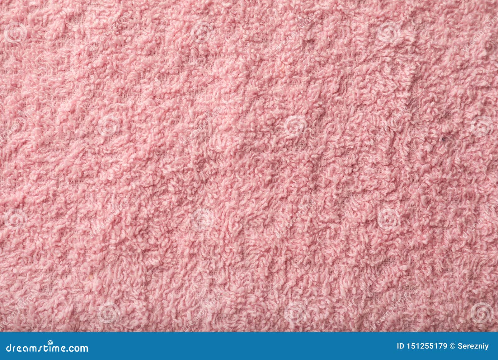 Pink Terry Cloth Texture As Background Stock Image - Image of design ...