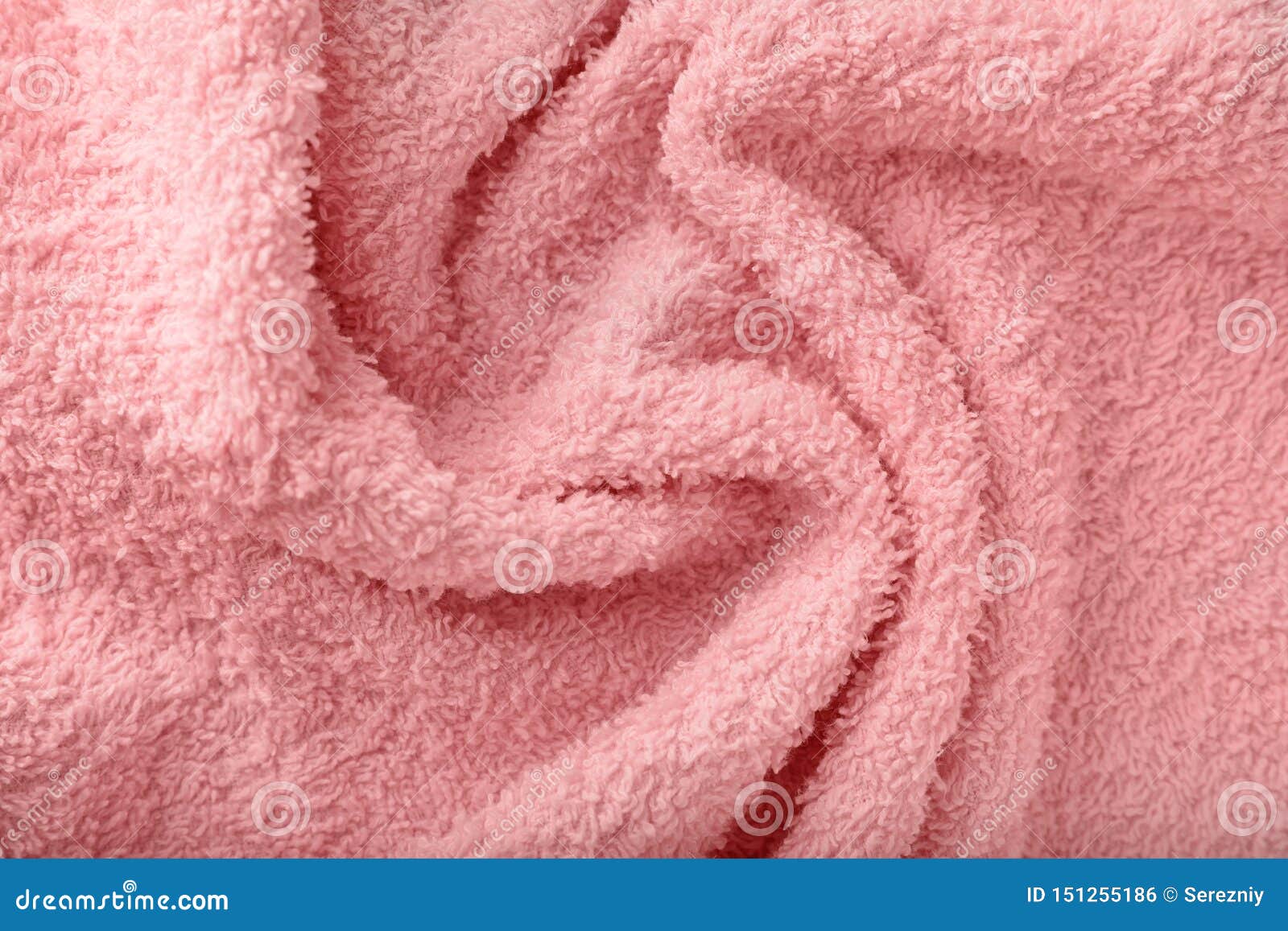 Pink Terry Cloth Texture As Background Stock Photo - Image of backdrop ...
