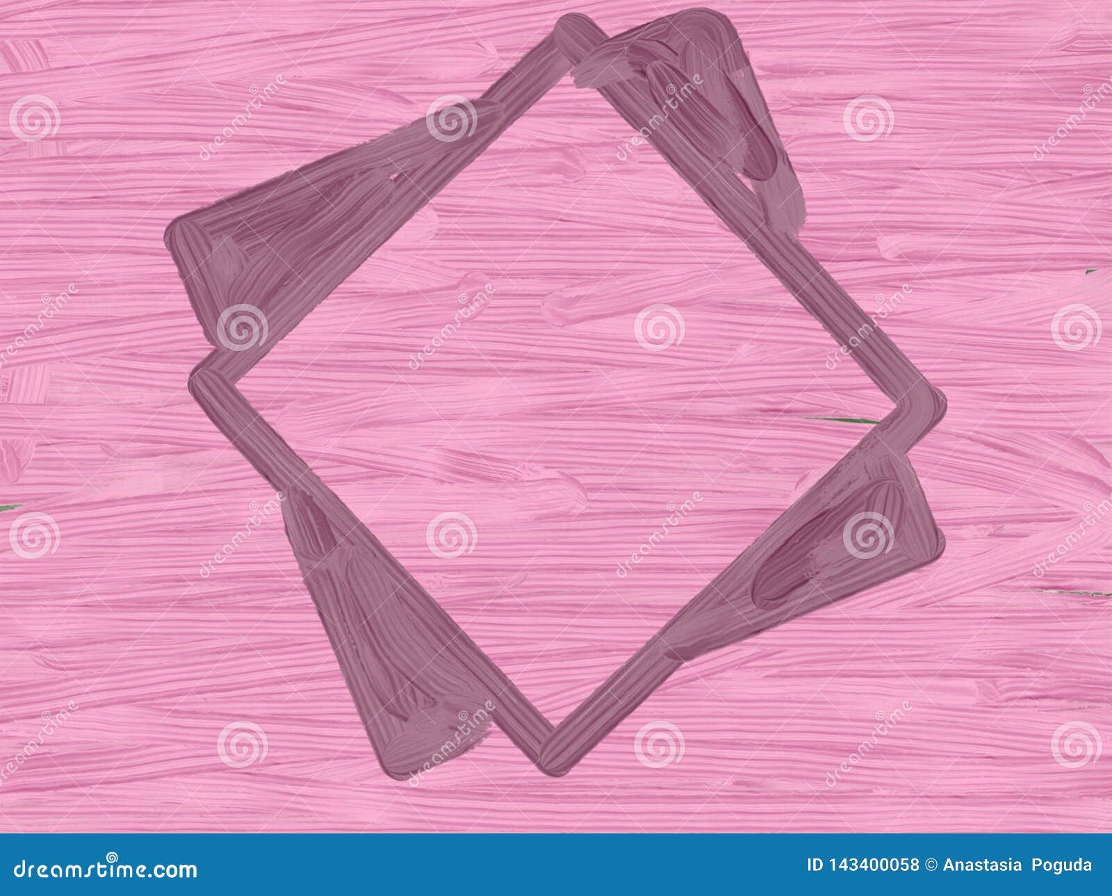 Pink Test Pattern with Frame. Raster Illustration Stock Photo - Image ...