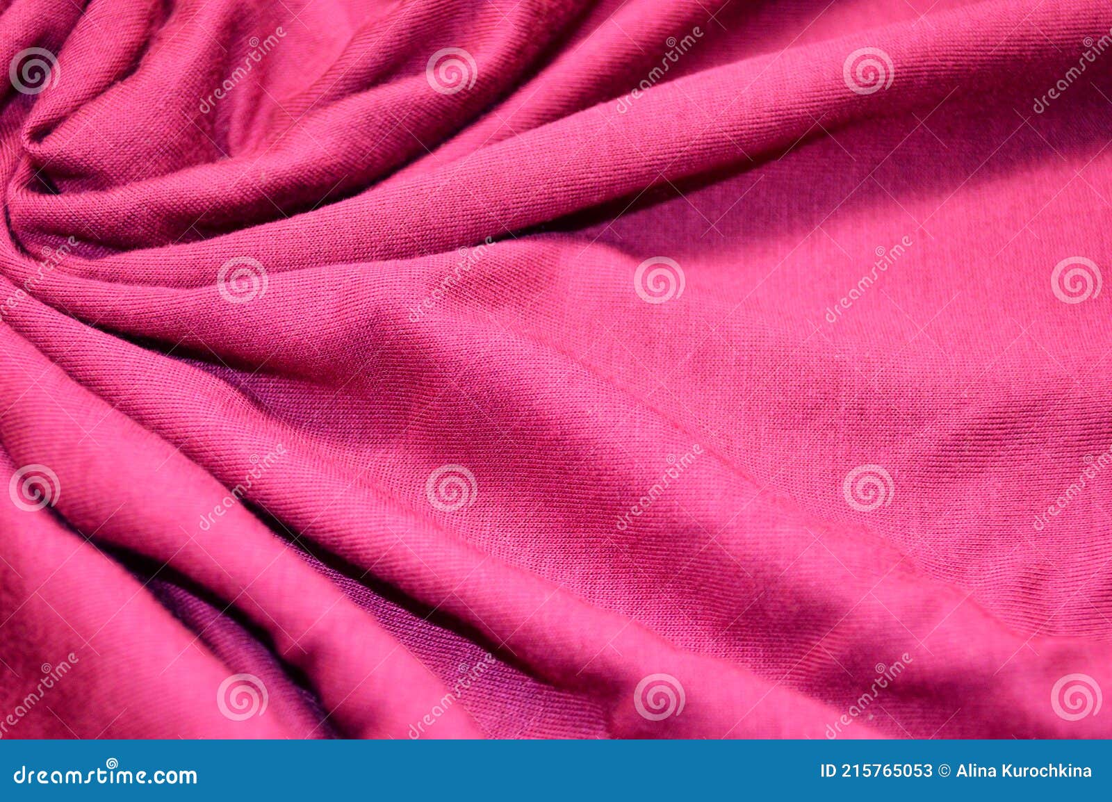 Pink Textile Pattern As a Background. Pink Material Texture on Fabric ...