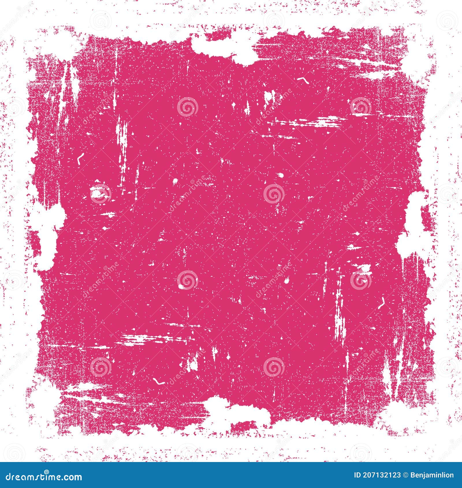 Pink Textured Frame stock illustration. Illustration of aged - 207132123