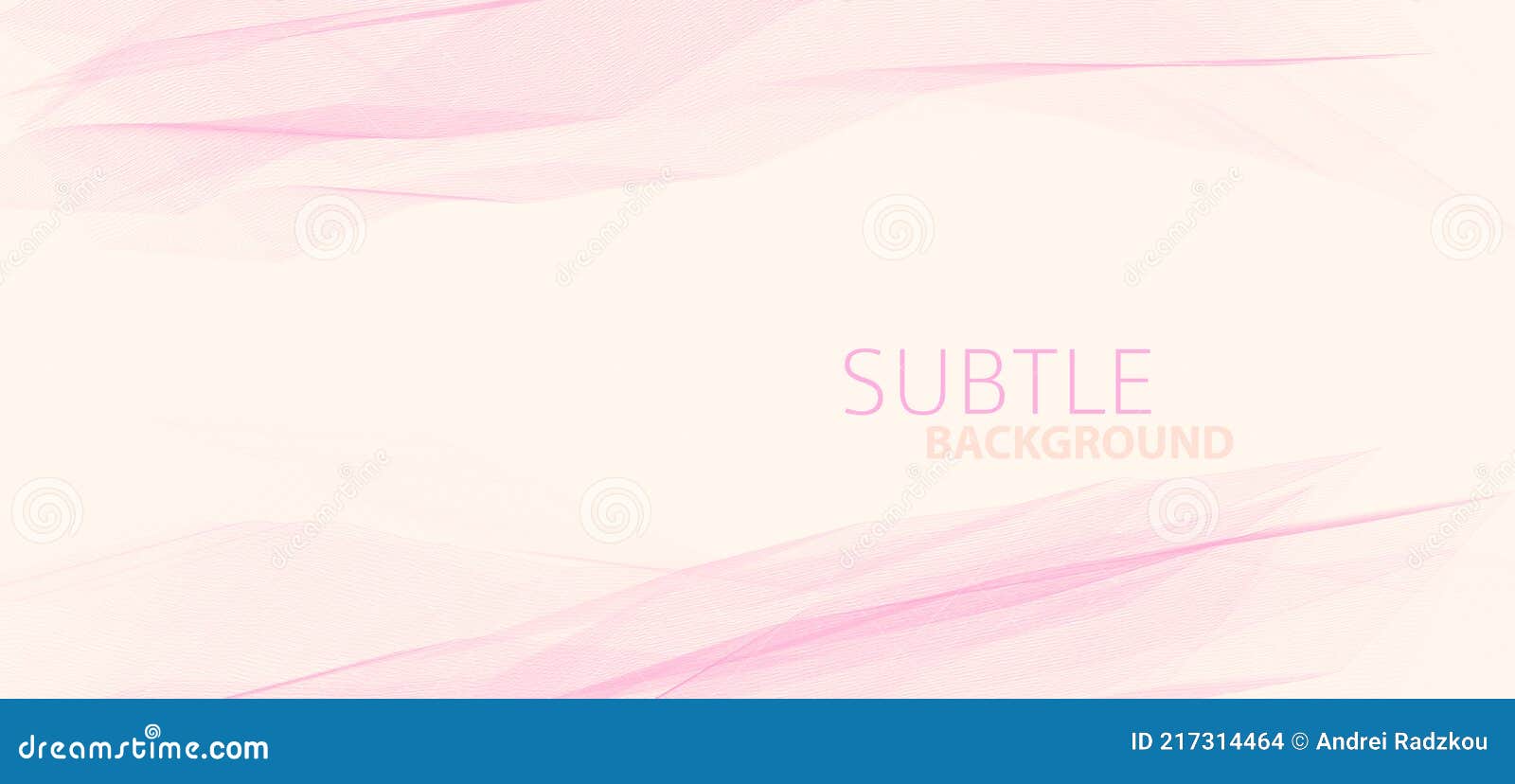 Pink Thin Lines on Light Peach Background. Subtle Vector Pattern Stock ...