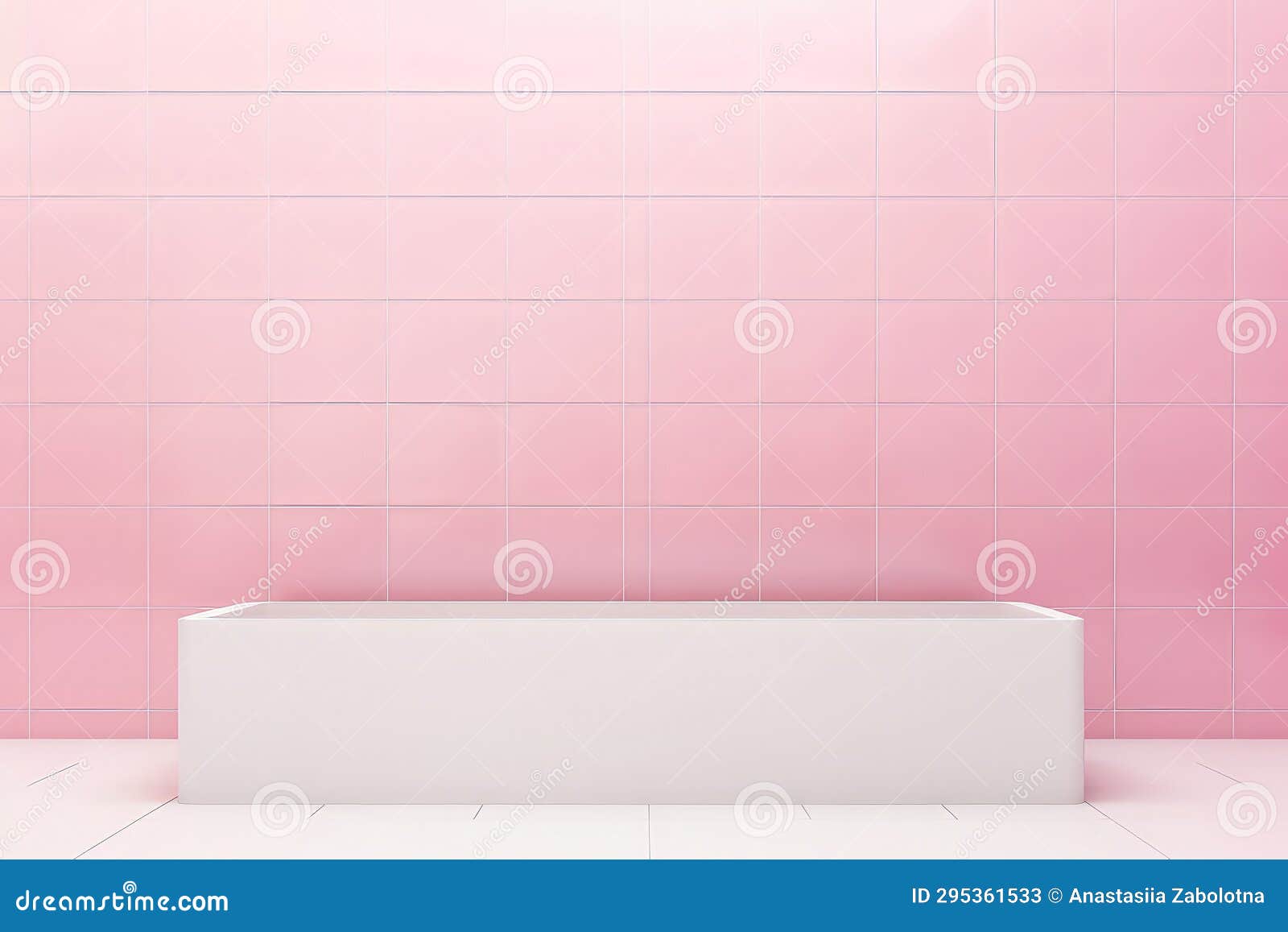 Pink Tile Wall Checkered Background for Bathroom Floor Stock ...