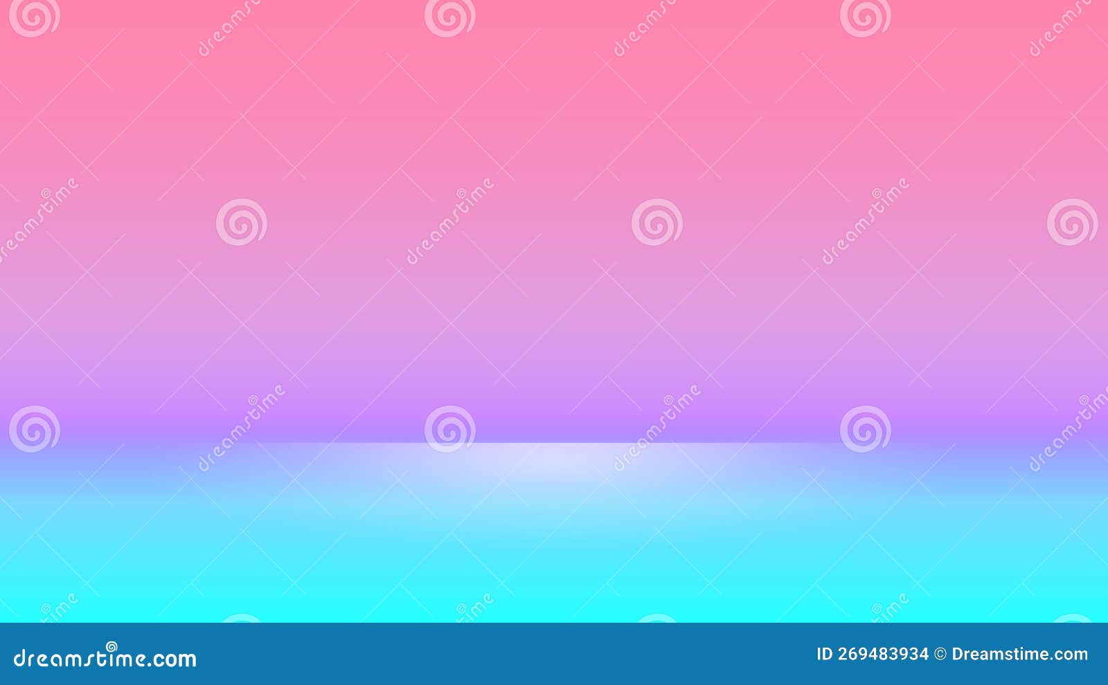 Pink To Turquoise Gradient Background Stock Illustration - Illustration ...