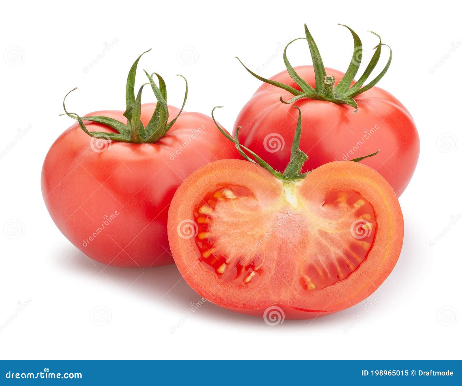 Pink tomato stock image. Image of closeup, clipping - 198965015
