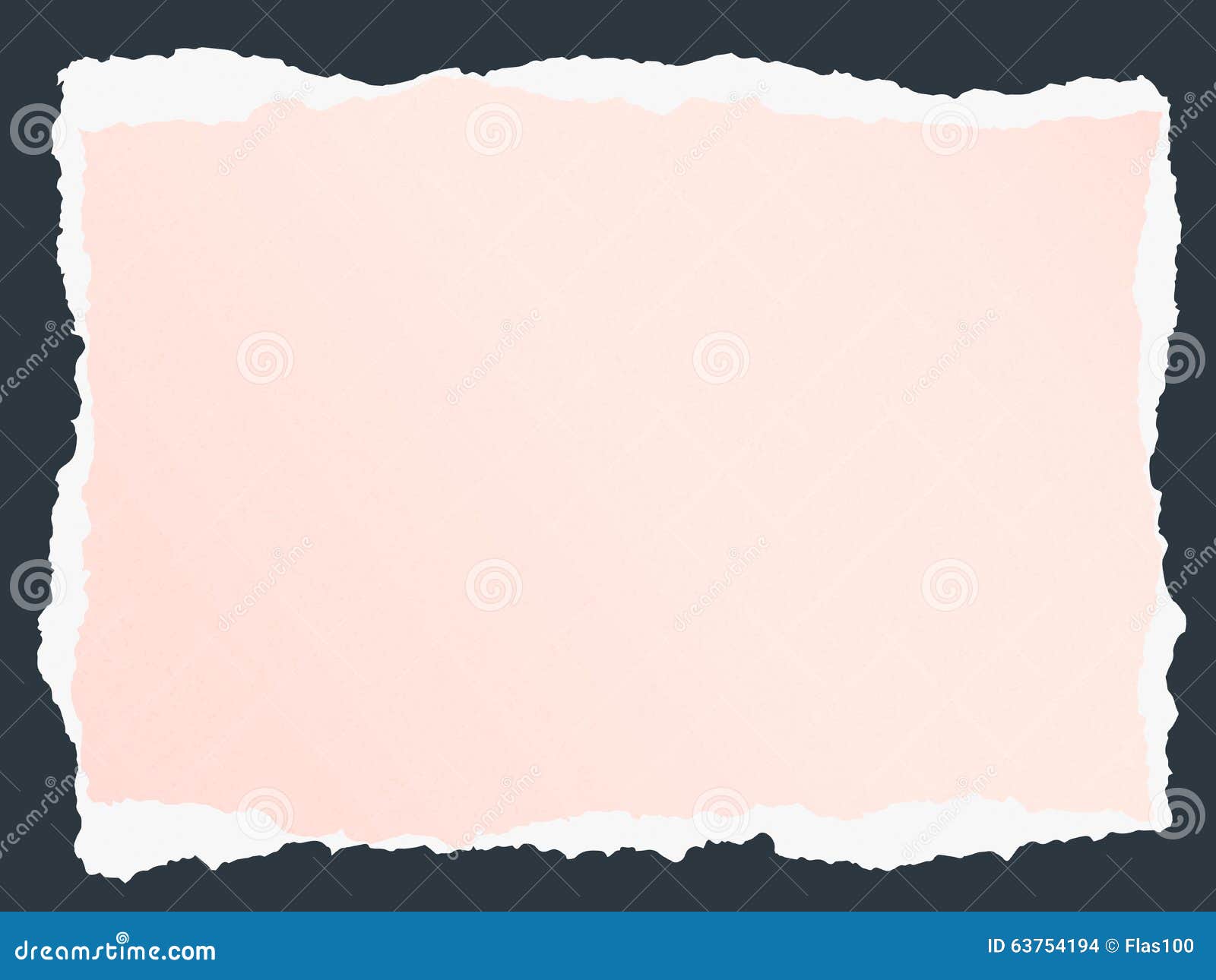 Pink Torn Grainy Paper on Black Background Stock Vector - Illustration ...