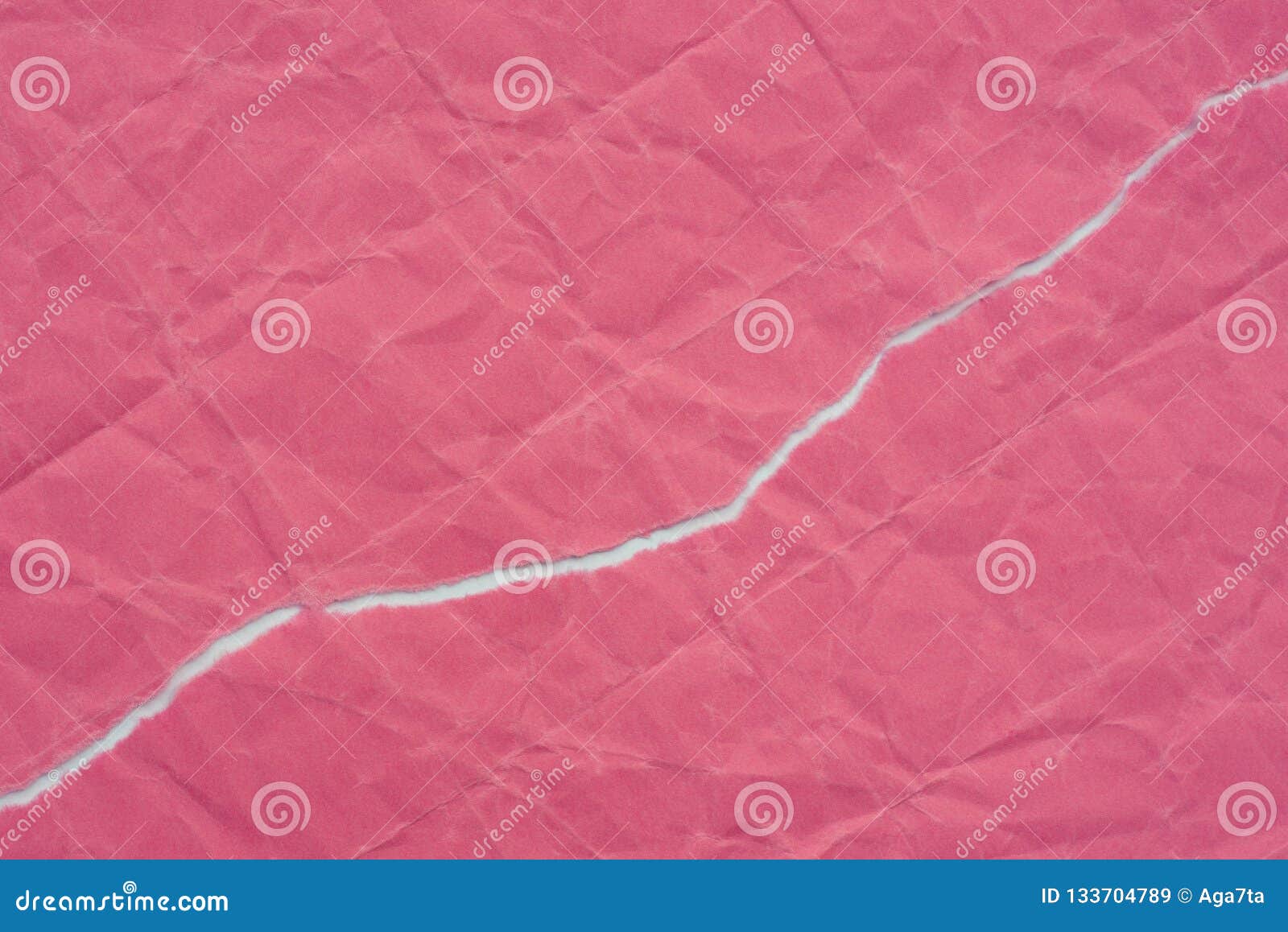 Pink Torn Paper with Copy Space Background Texture Stock Image - Image ...