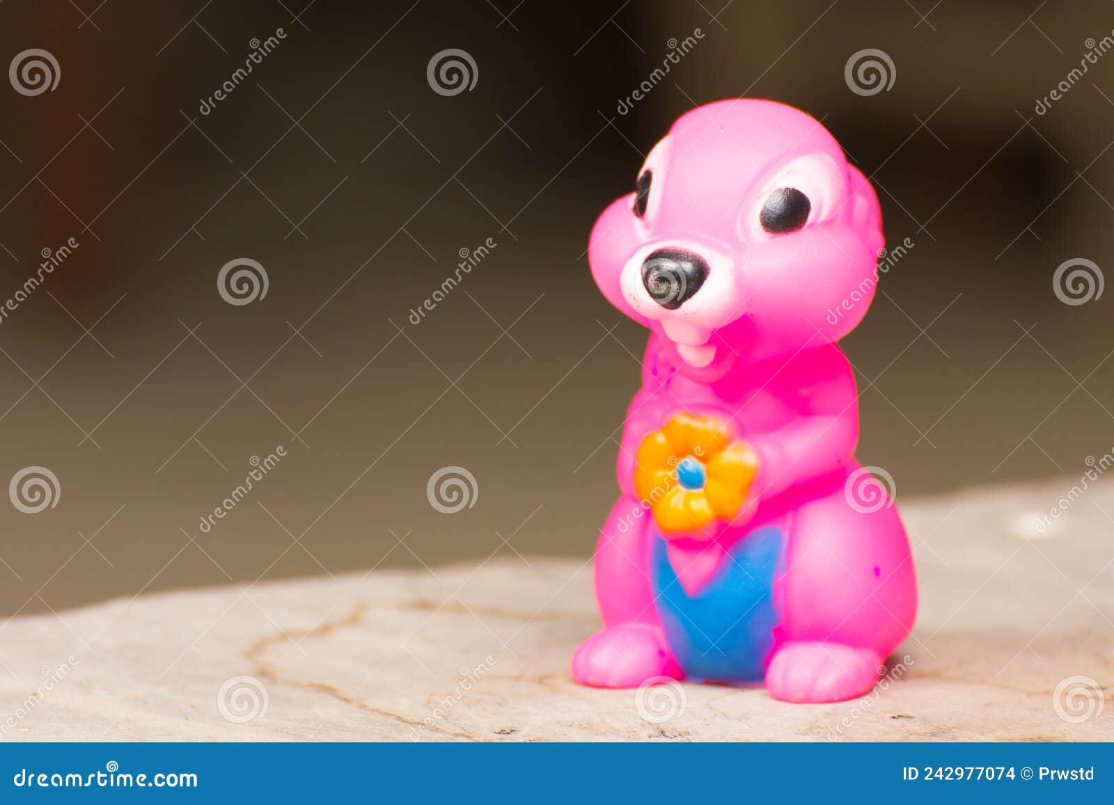 Pink toy mouse, rat stock photo. Image of figurine, leisure - 242977074