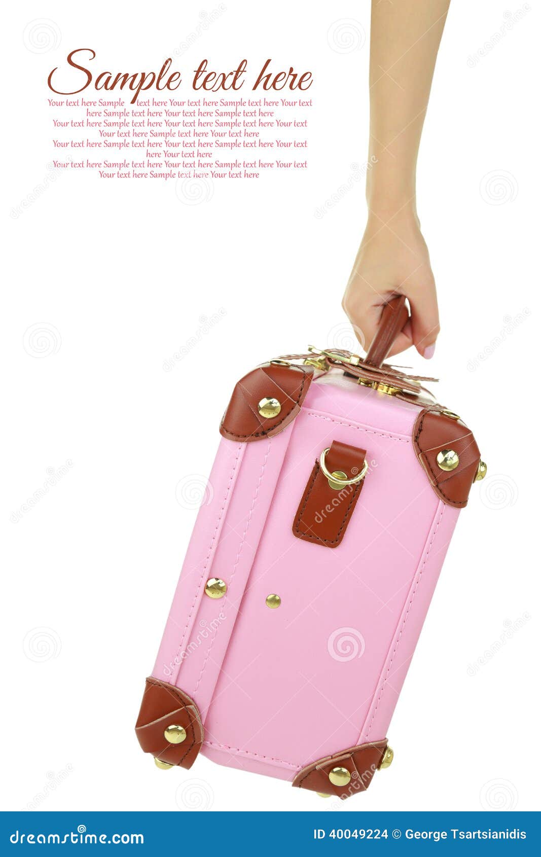 Pink travel stock photo. Image of leaflet, leisure, agency - 40049224