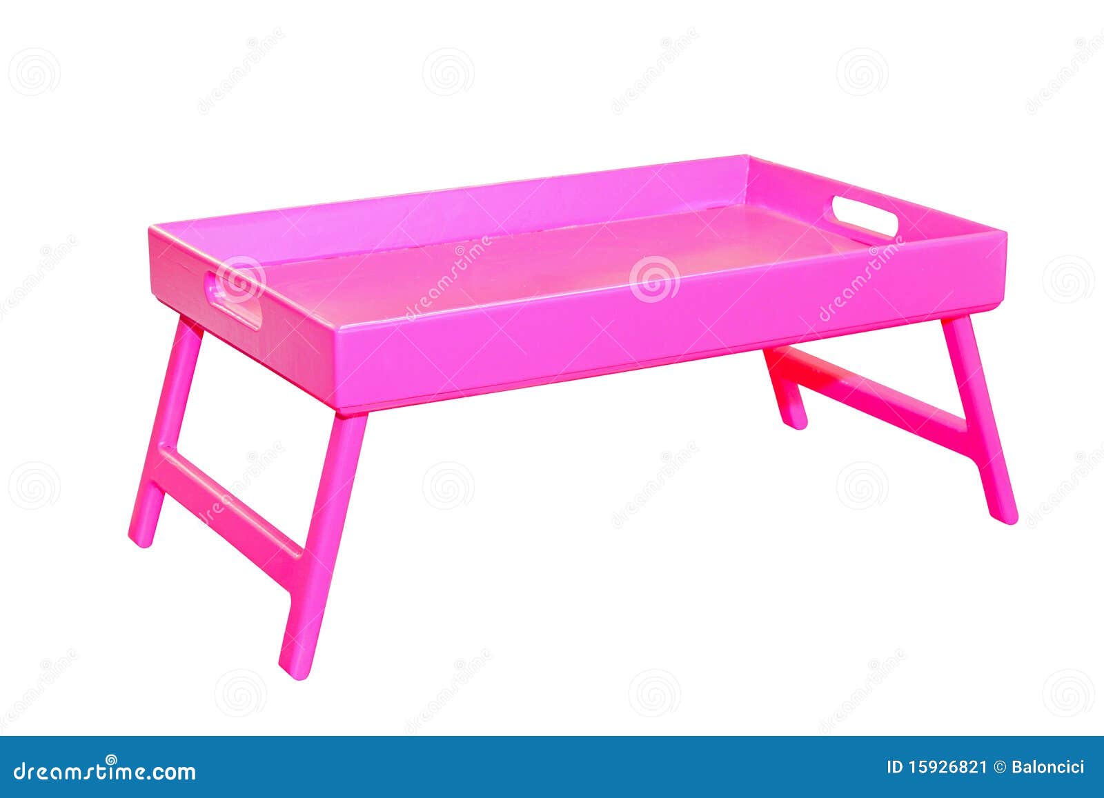 Pink tray stock image. Image of path, color, breakfast - 15926821