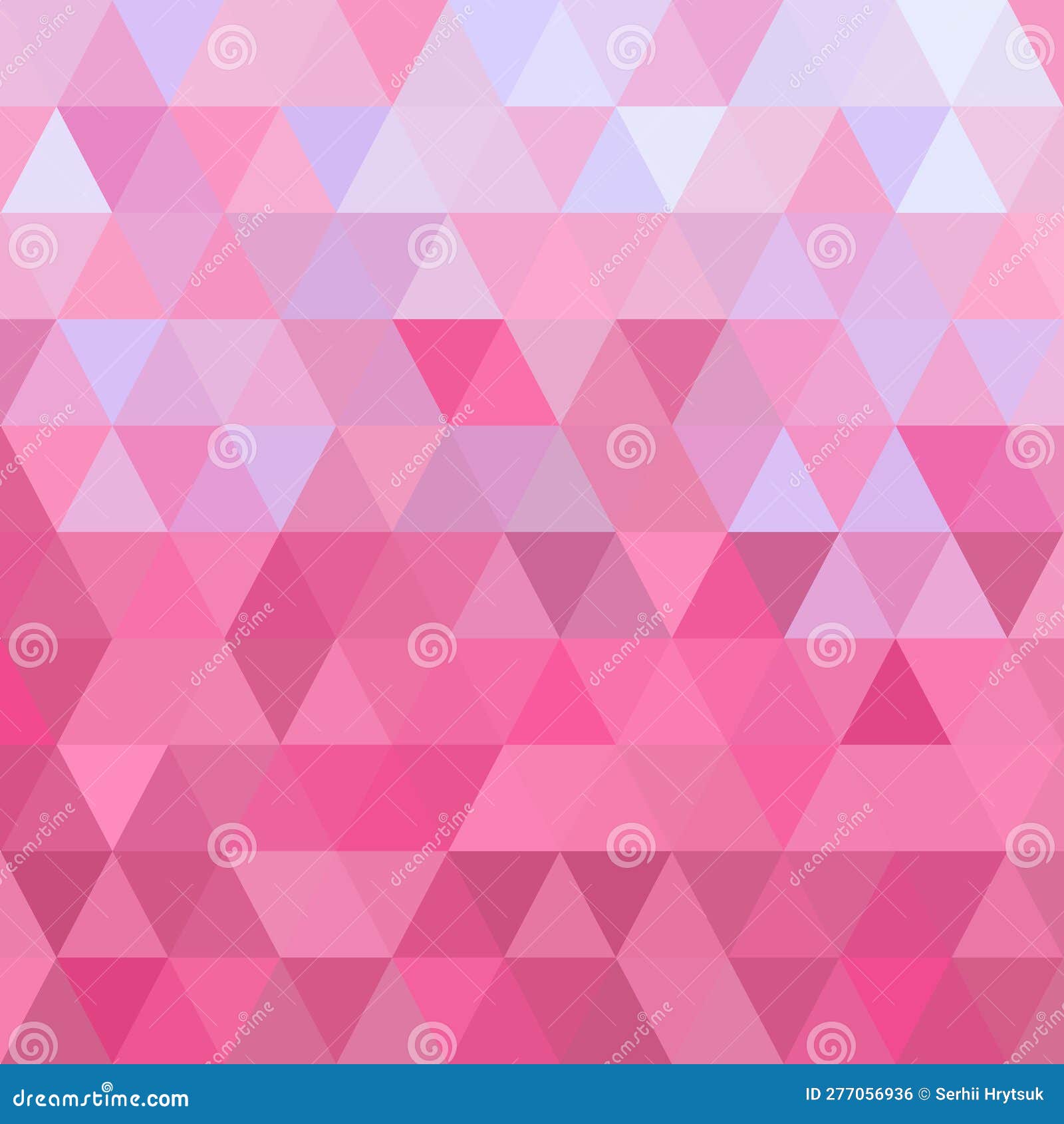 Pink Triangle Background. Abstract Pattern. Eps 10 Stock Illustration - Illustration of brochure ...